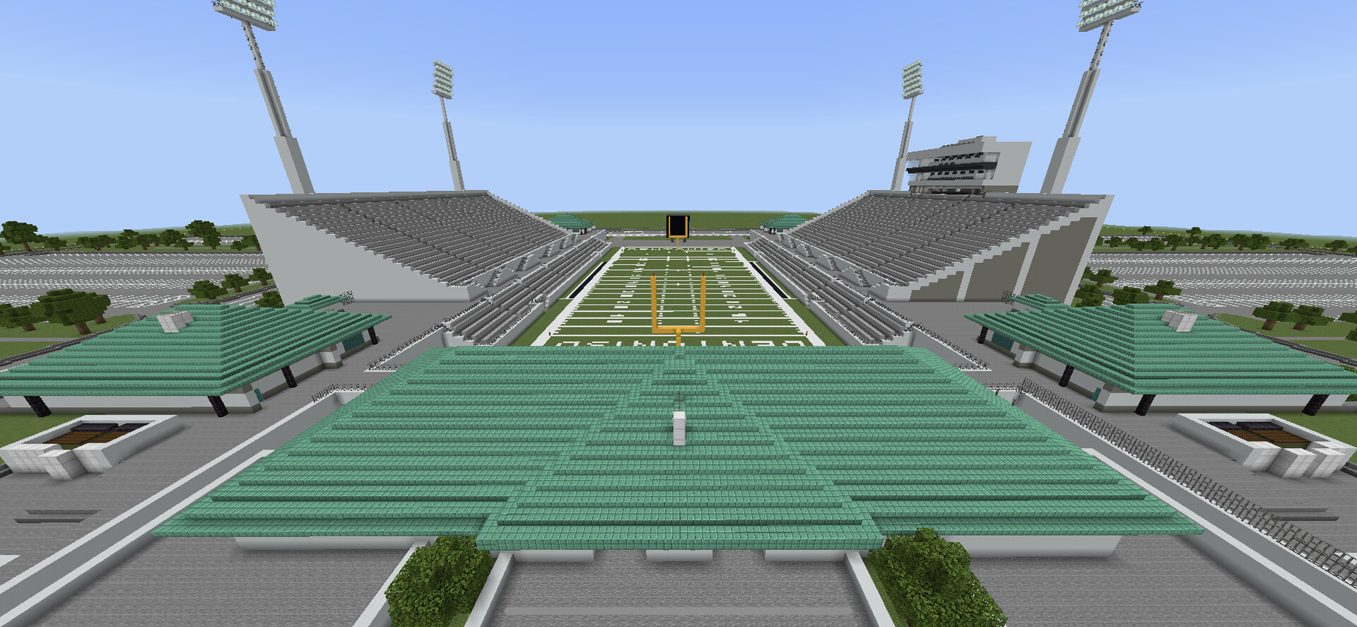 C.H. Collins Athletic Complex Minecraft Map