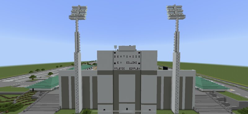 C.H. Collins Athletic Complex Minecraft Map