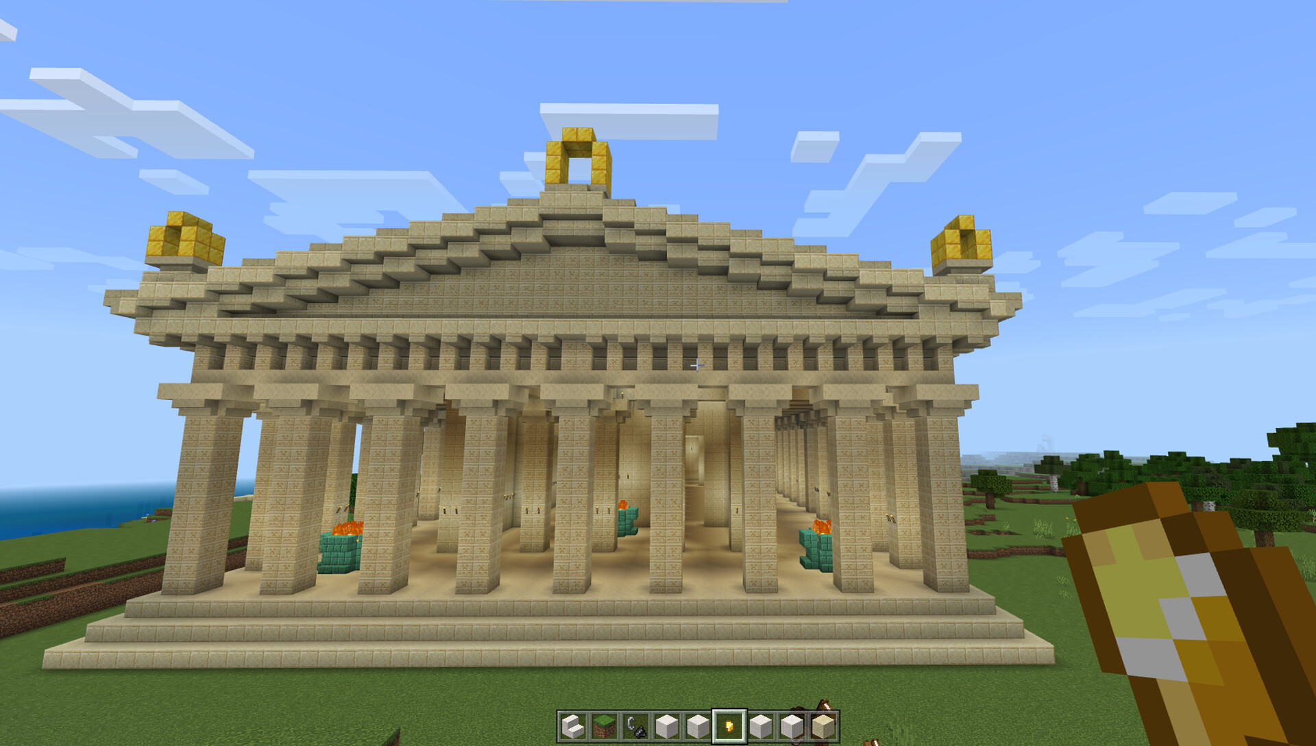 Temple of Hera I at Paestum Minecraft Map