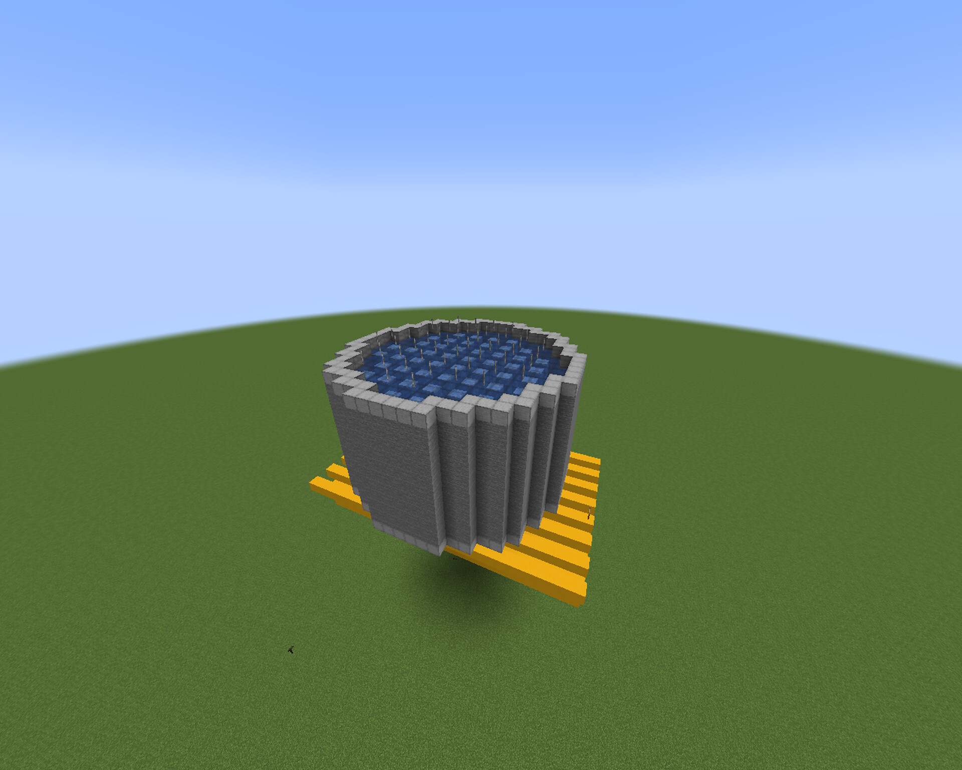 Nuclear Reactor Model Minecraft Map