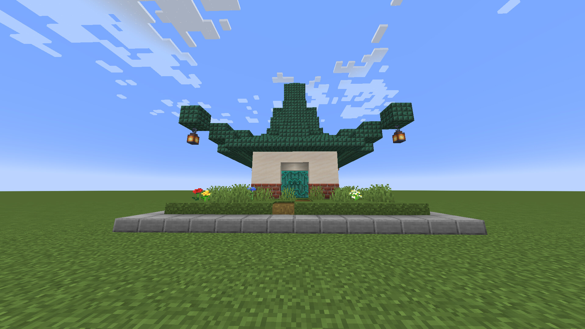 Gohan's grandfather's house Minecraft Map