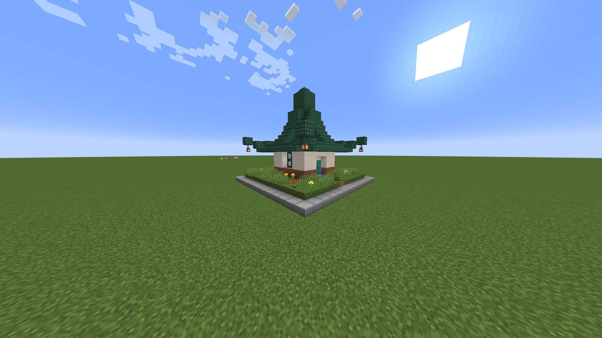 Gohan's grandfather's house Minecraft Map