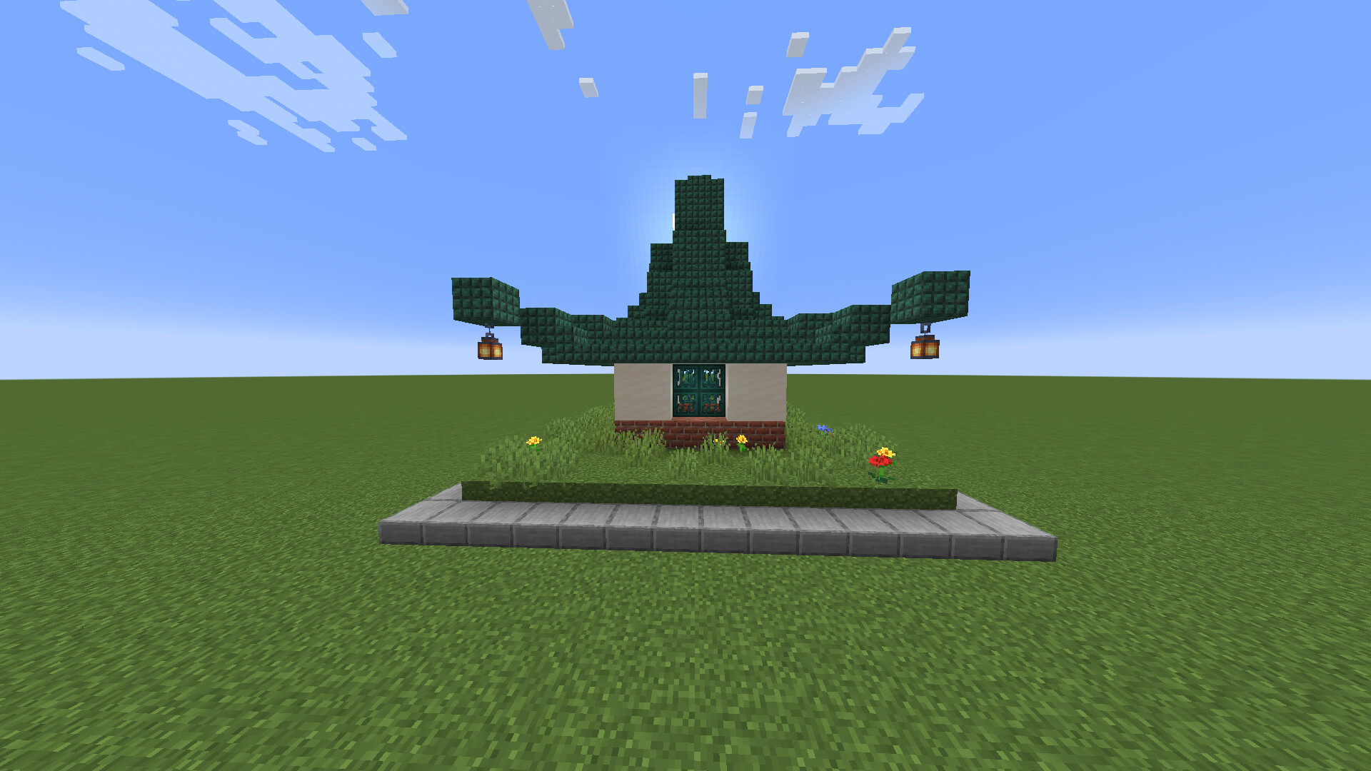 Gohan's grandfather's house Minecraft Map