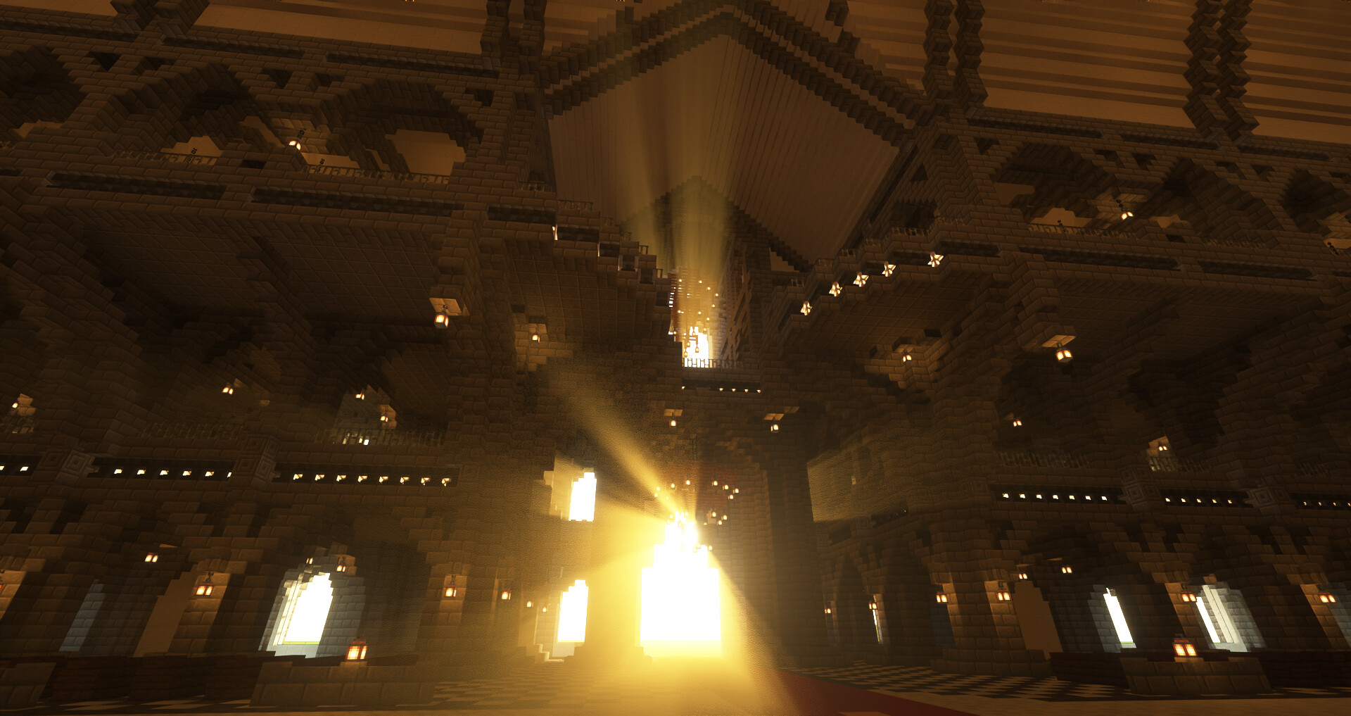 Cathedrale of Light Minecraft Map