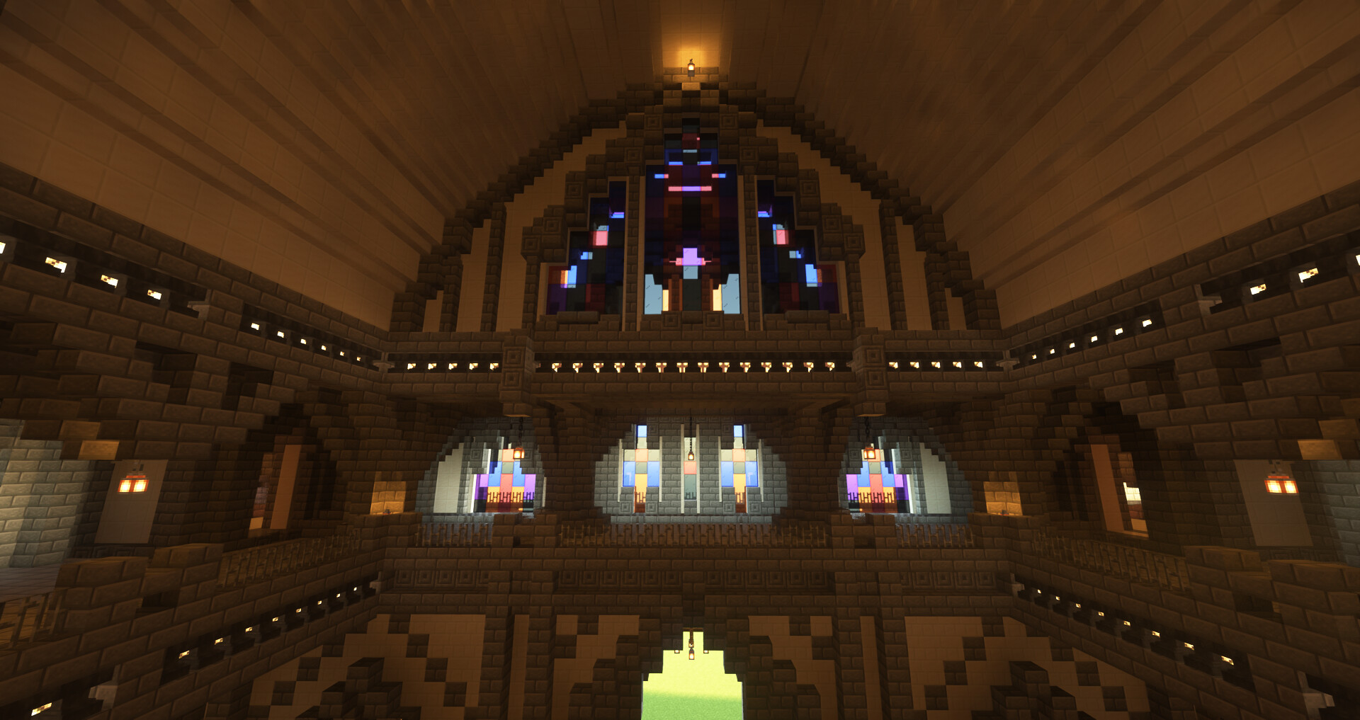 Cathedrale of Light Minecraft Map