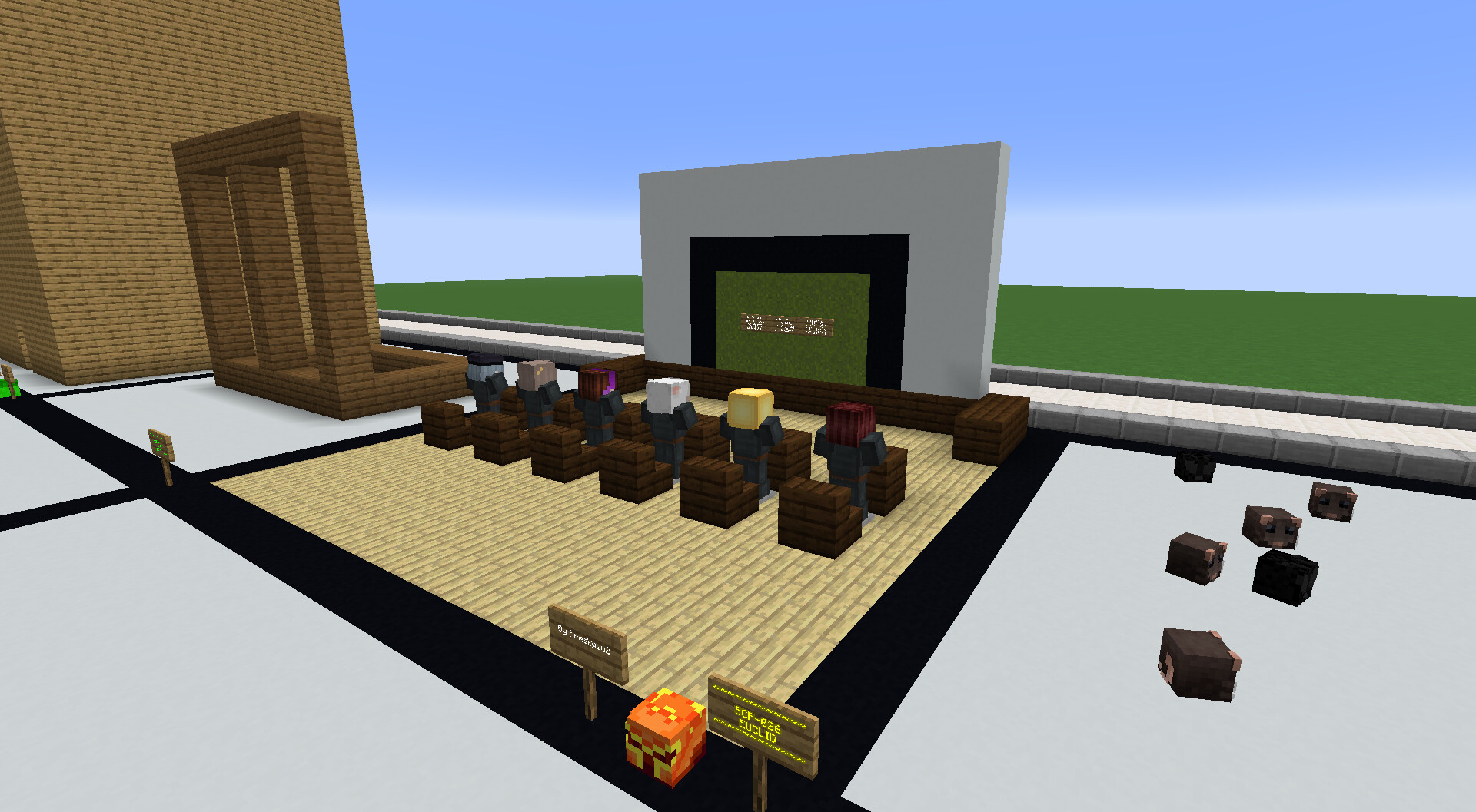 SCP Minibuilds Minecraft Map