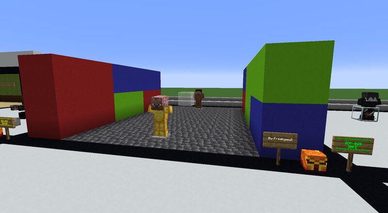 SCP Minibuilds Minecraft Map