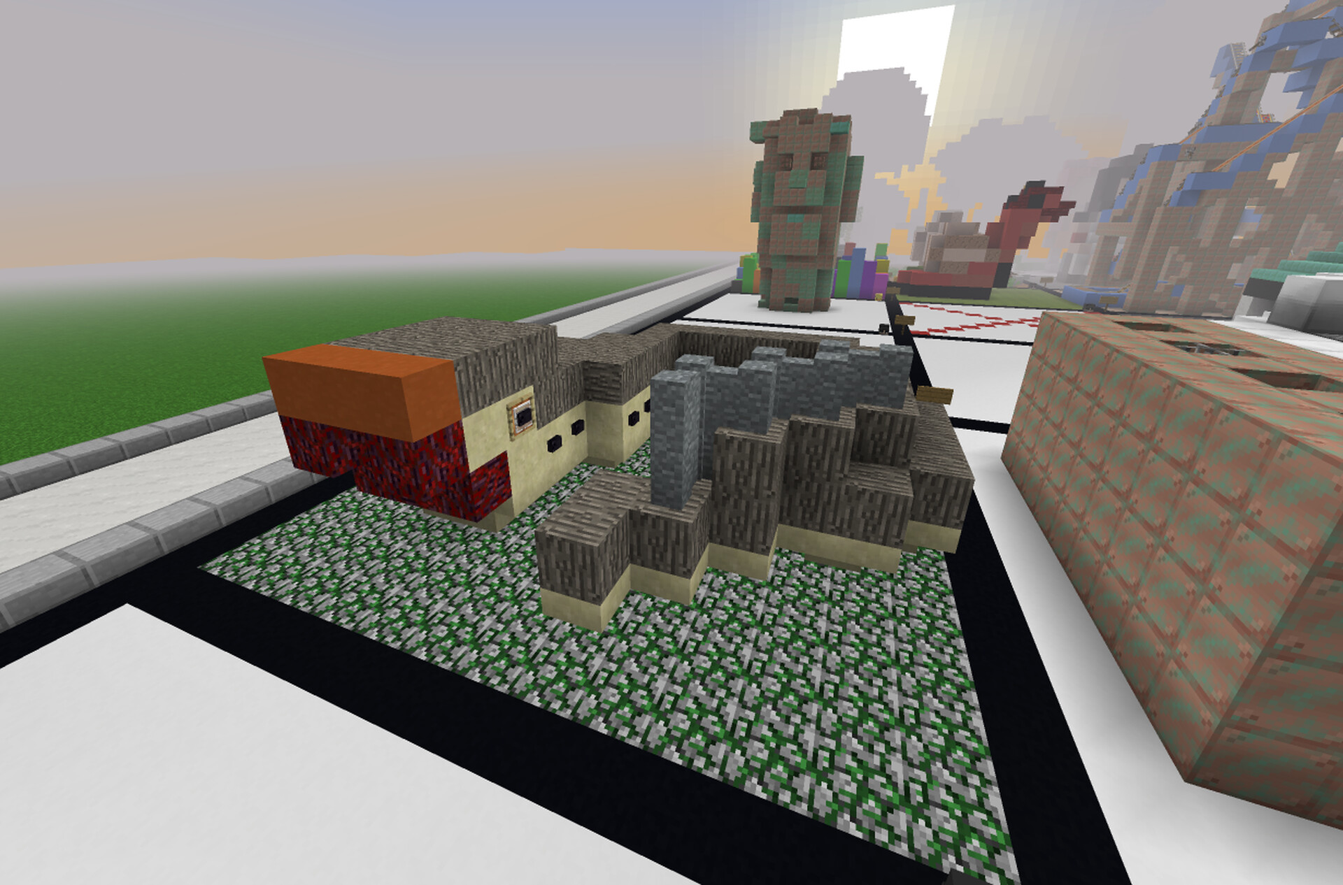 SCP Minibuilds Minecraft Map