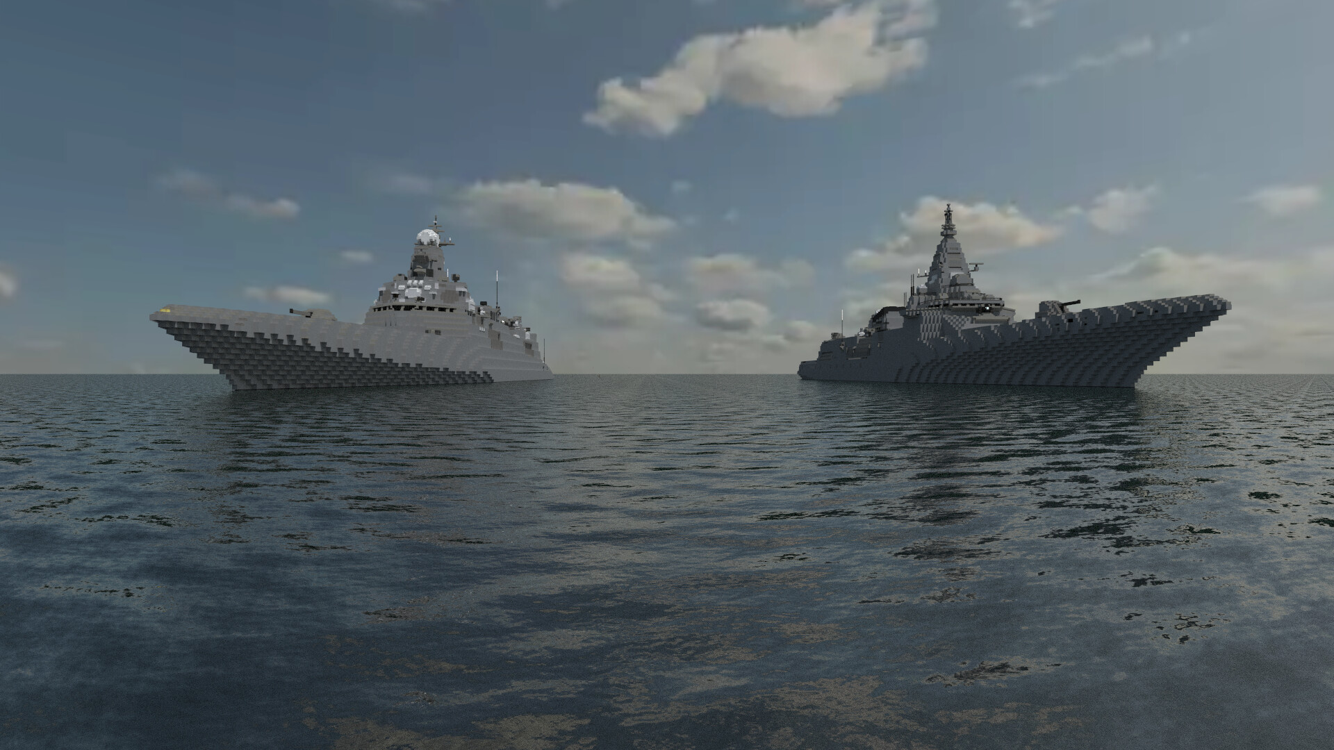 New Hull Design Destroyer Ship Minecraft Map