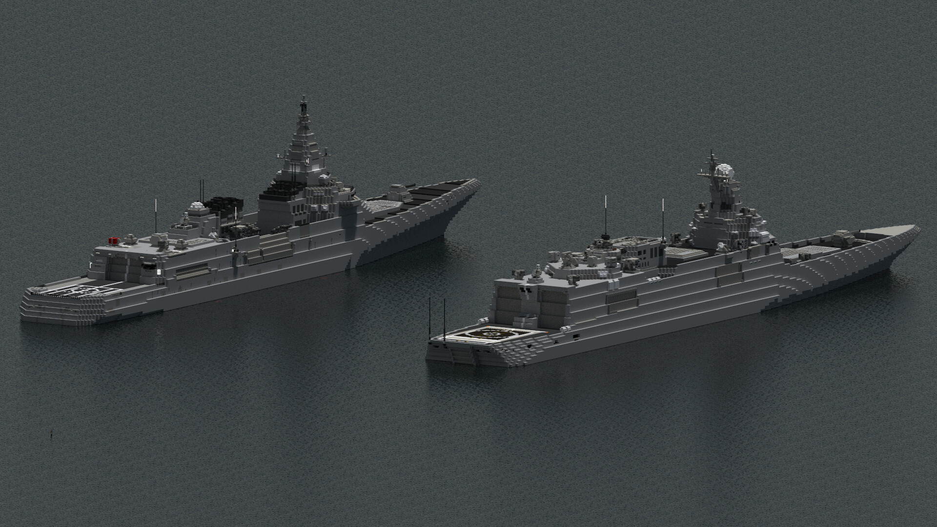 New Hull Design Destroyer Ship Minecraft Map