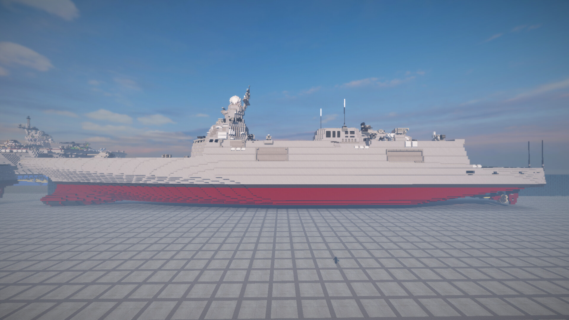 New Hull Design Destroyer Ship Minecraft Map