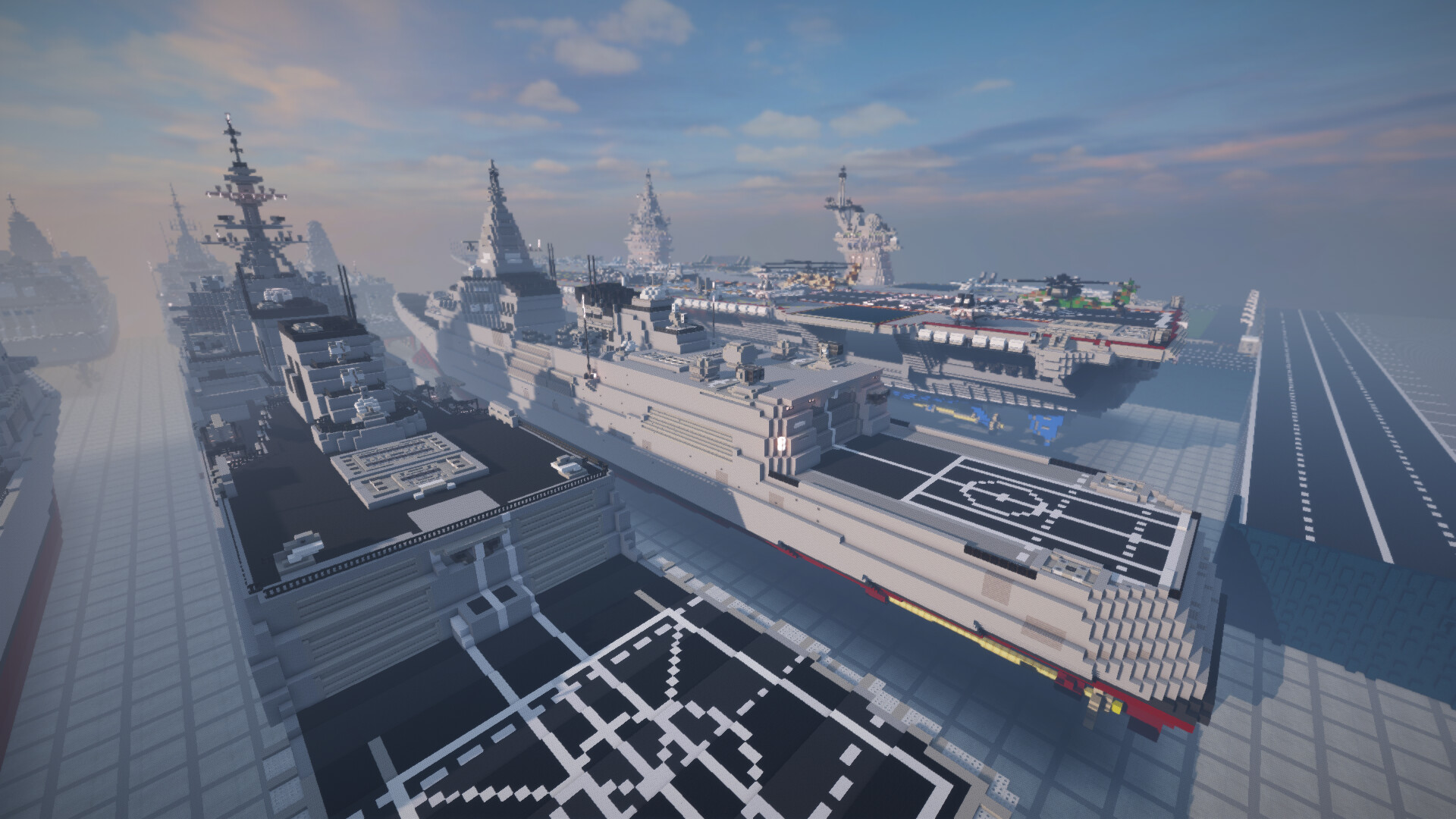 New Hull Design Destroyer Ship Minecraft Map