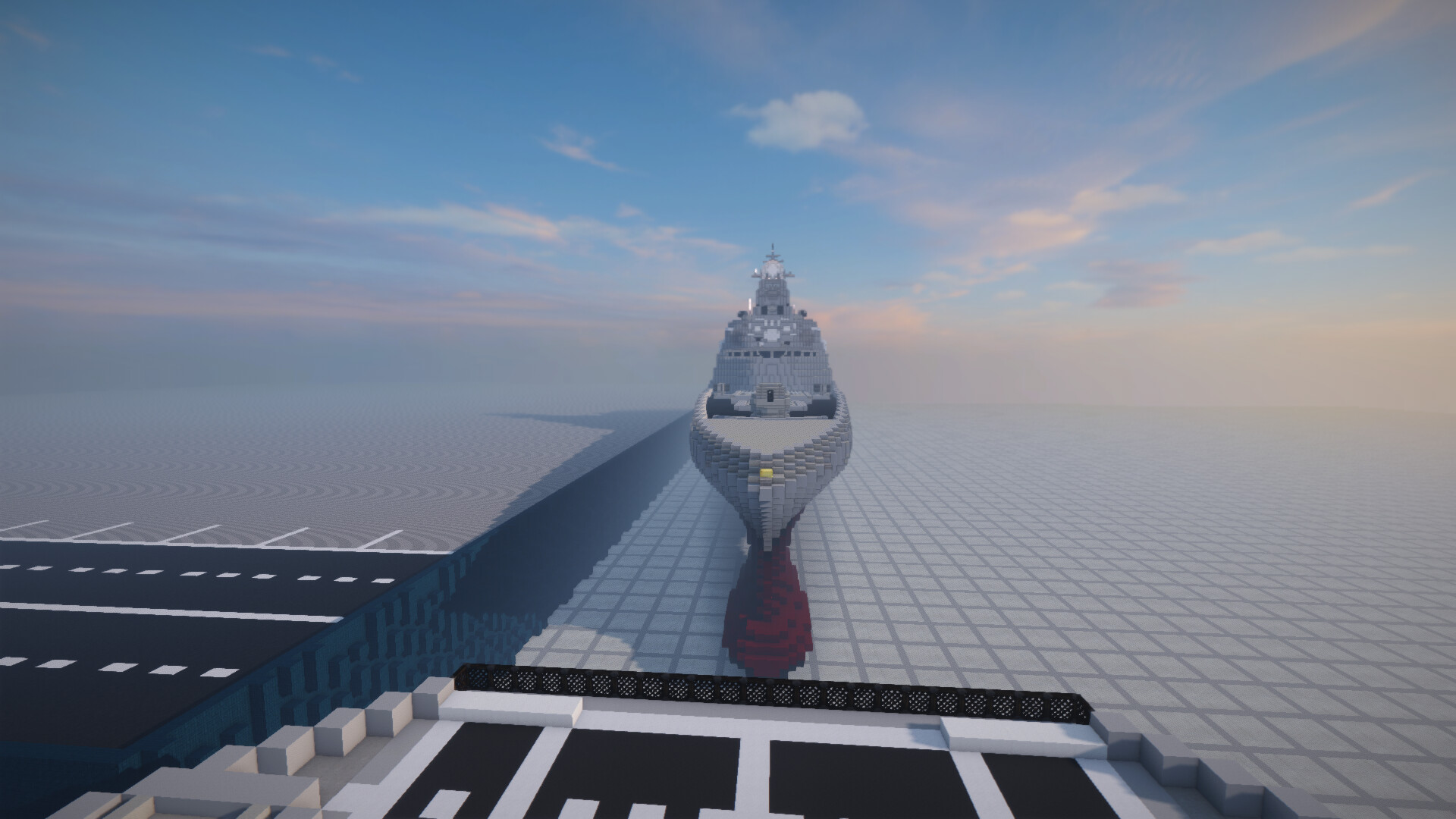 New Hull Design Destroyer Ship Minecraft Map