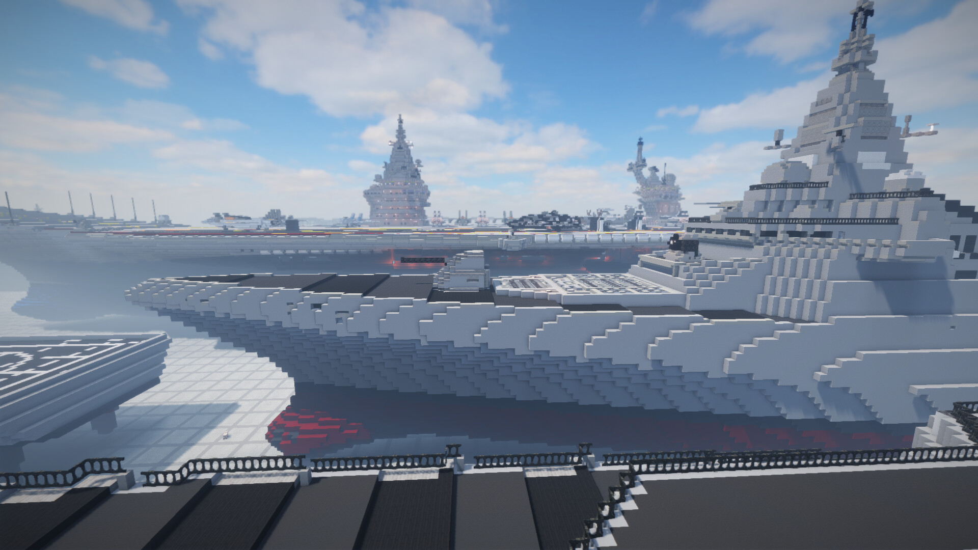 New Hull Design Destroyer Ship Minecraft Map