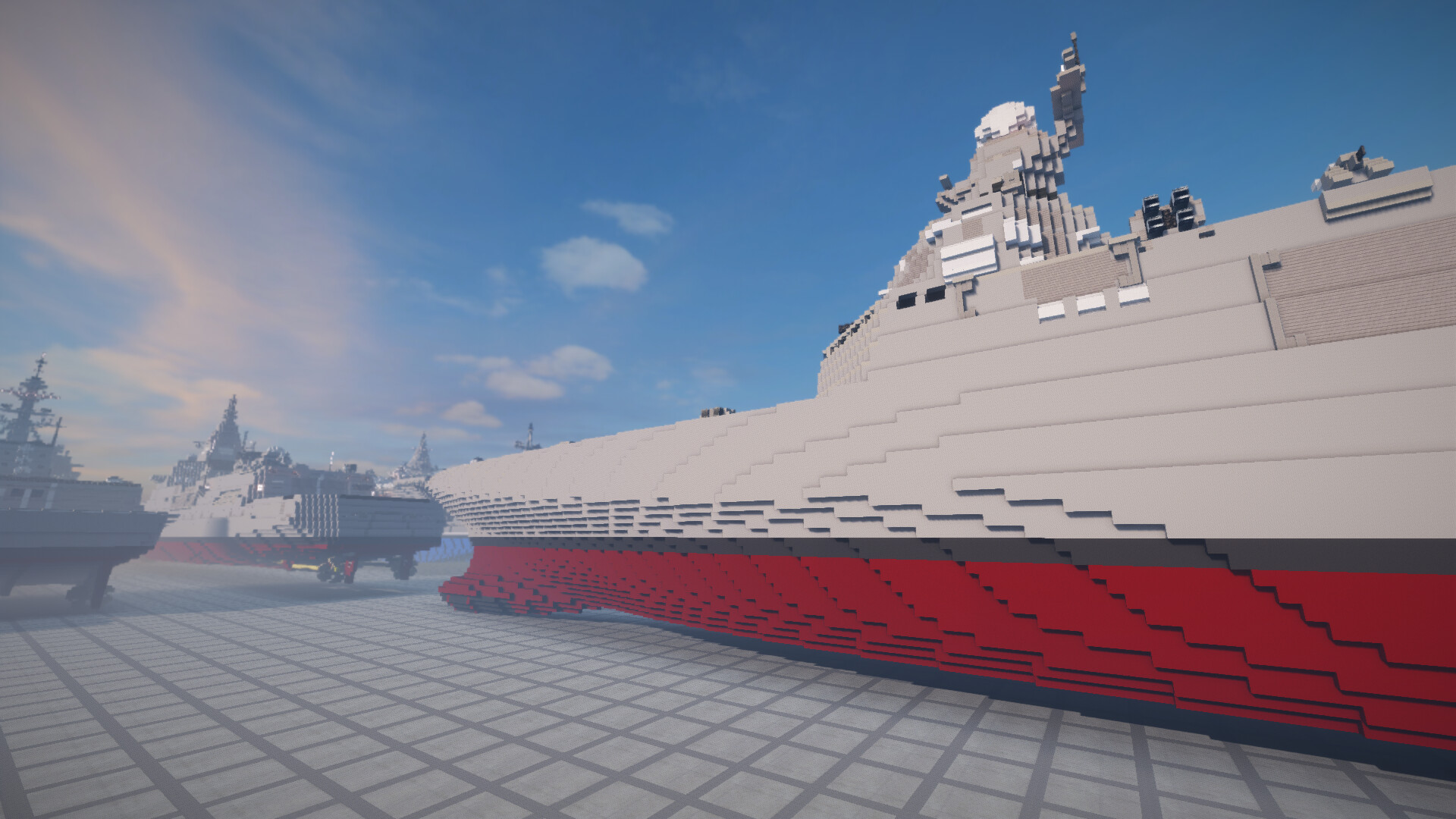 New Hull Design Destroyer Ship Minecraft Map