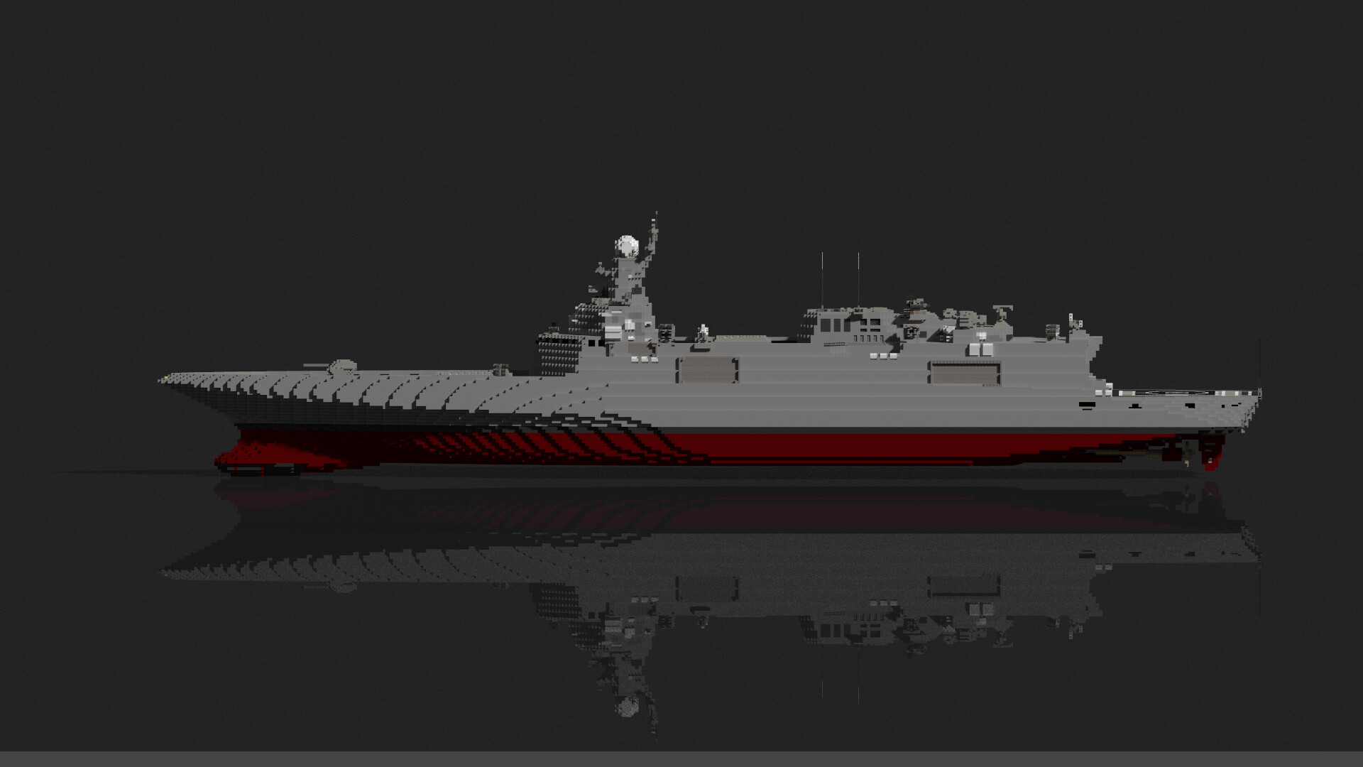 New Hull Design Destroyer Ship Minecraft Map