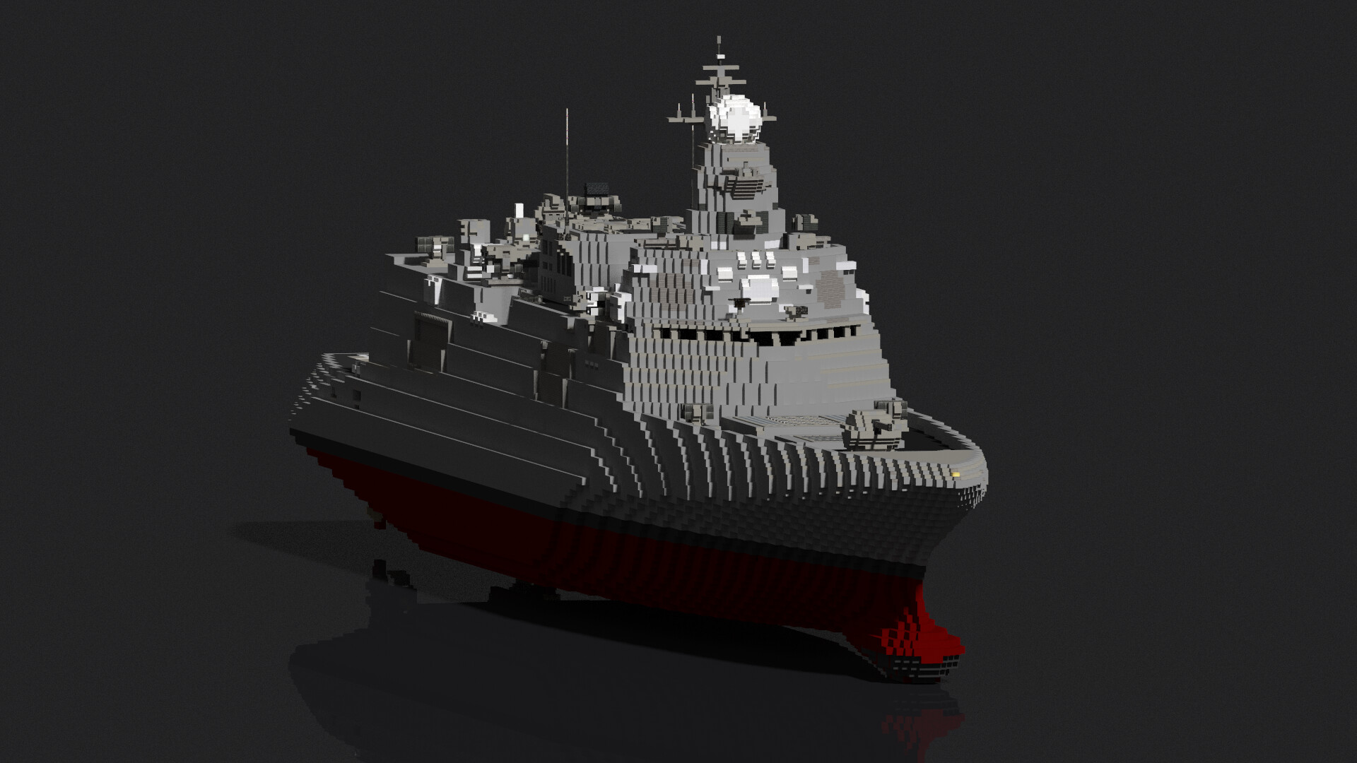 New Hull Design Destroyer Ship Minecraft Map