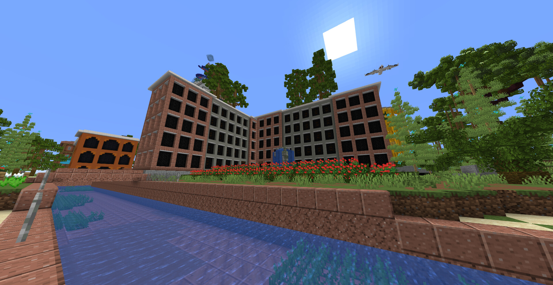 🌿 Tropical City Lobby 🌿 Minecraft Map