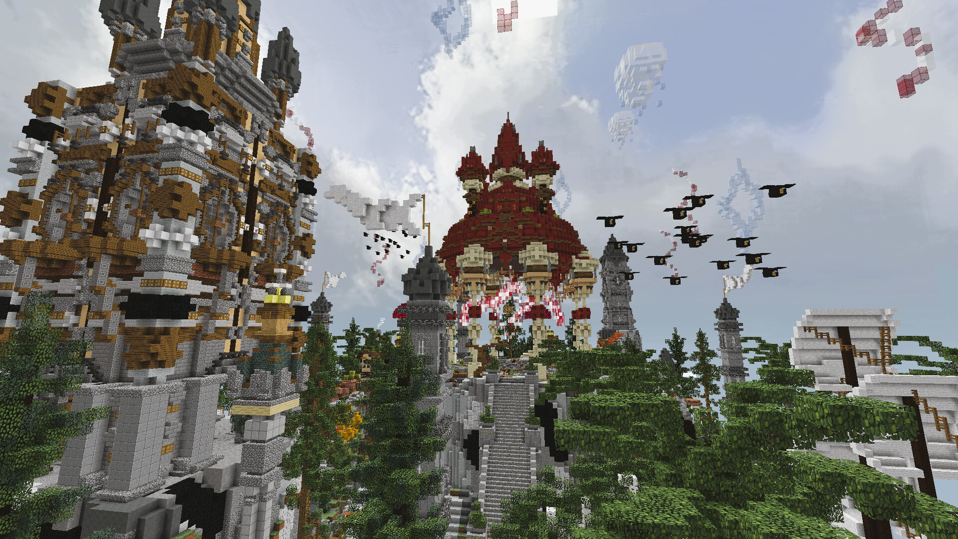 Fantasy spawn Minecraft Map