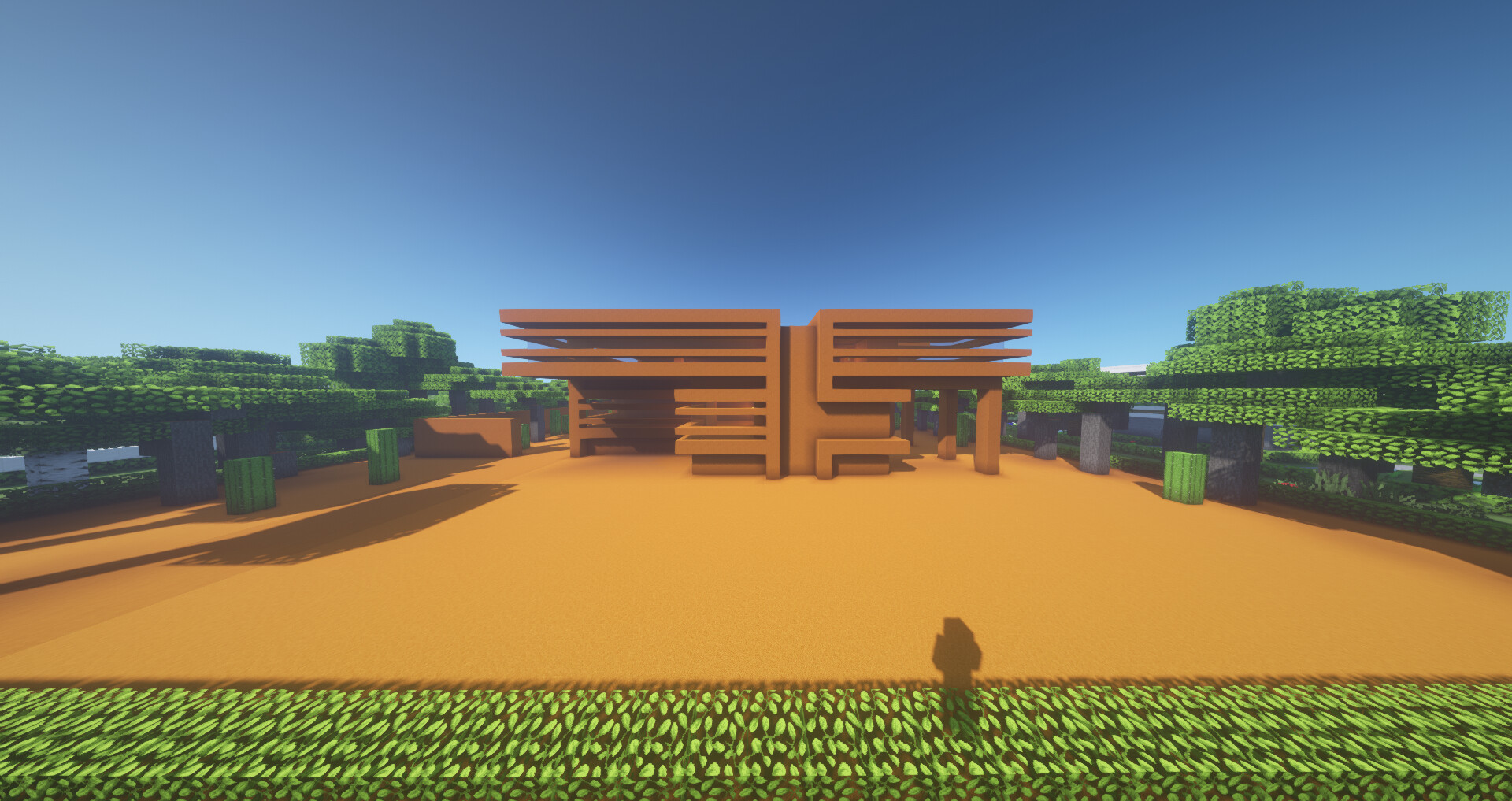 Modern Town - ideal for Survival Game Minecraft Map