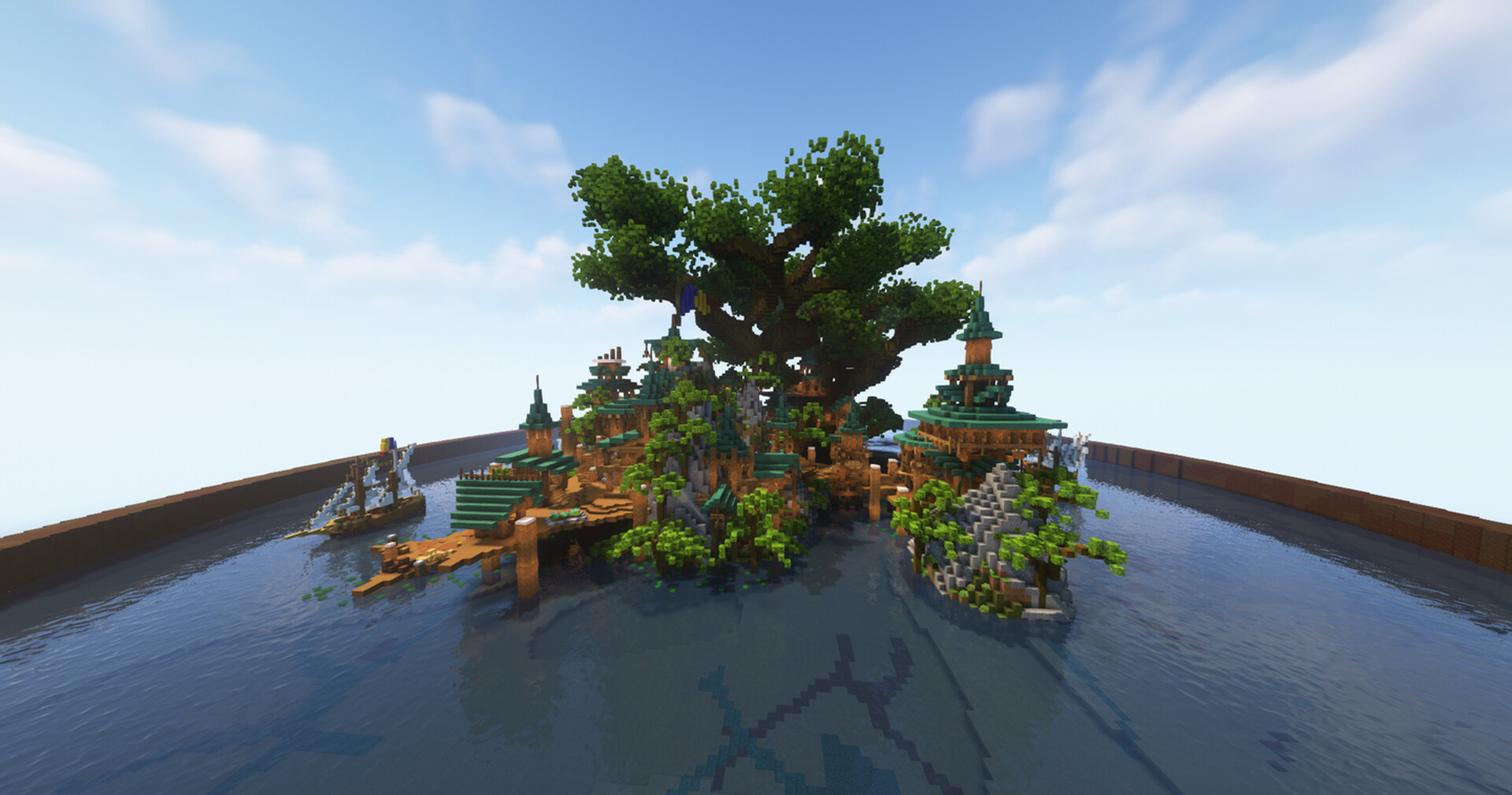 [ Spawn ] ↪ PIRATE ISLAND ↩ Minecraft Map
