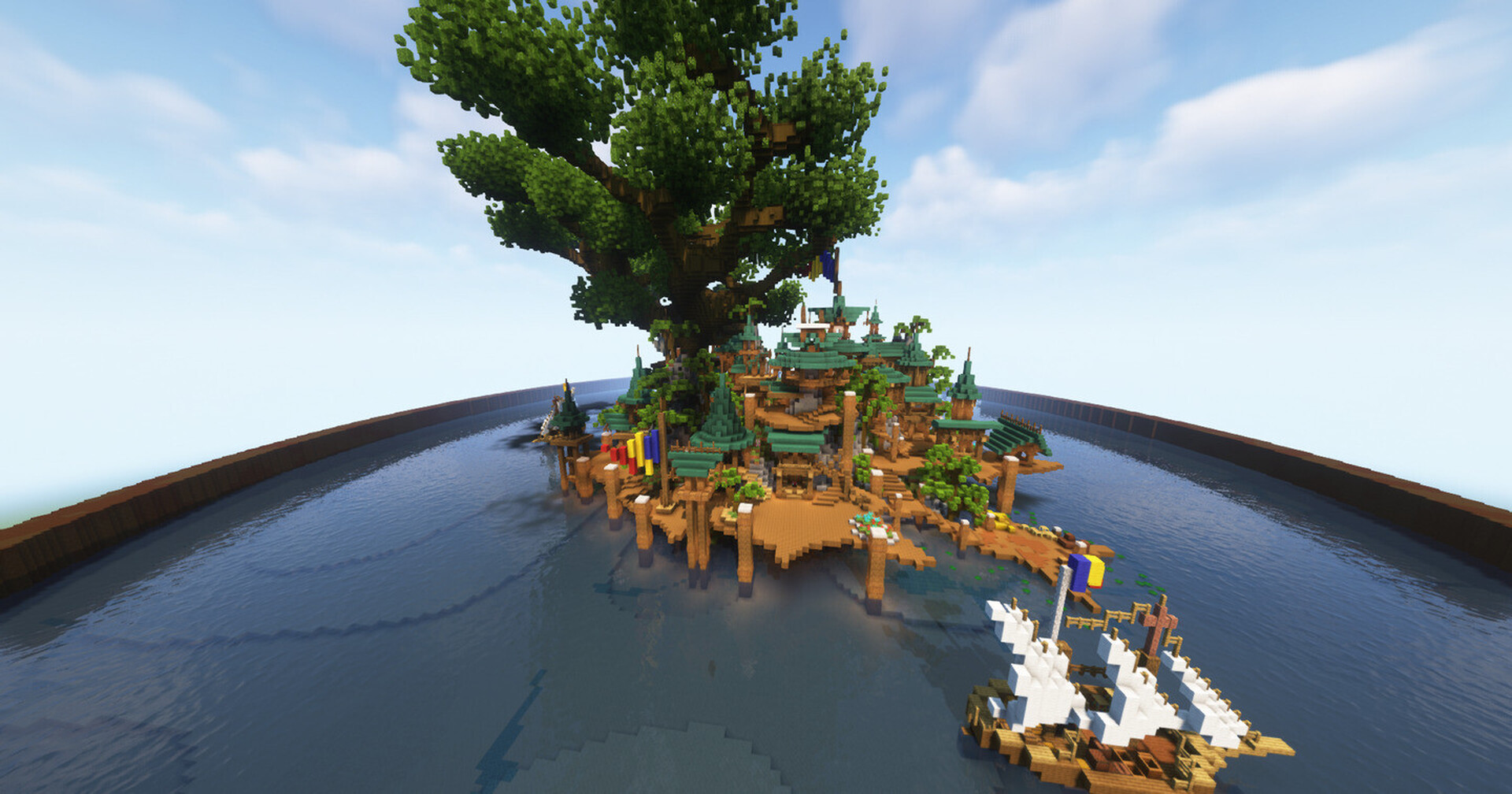 [ Spawn ] ↪ PIRATE ISLAND ↩ Minecraft Map