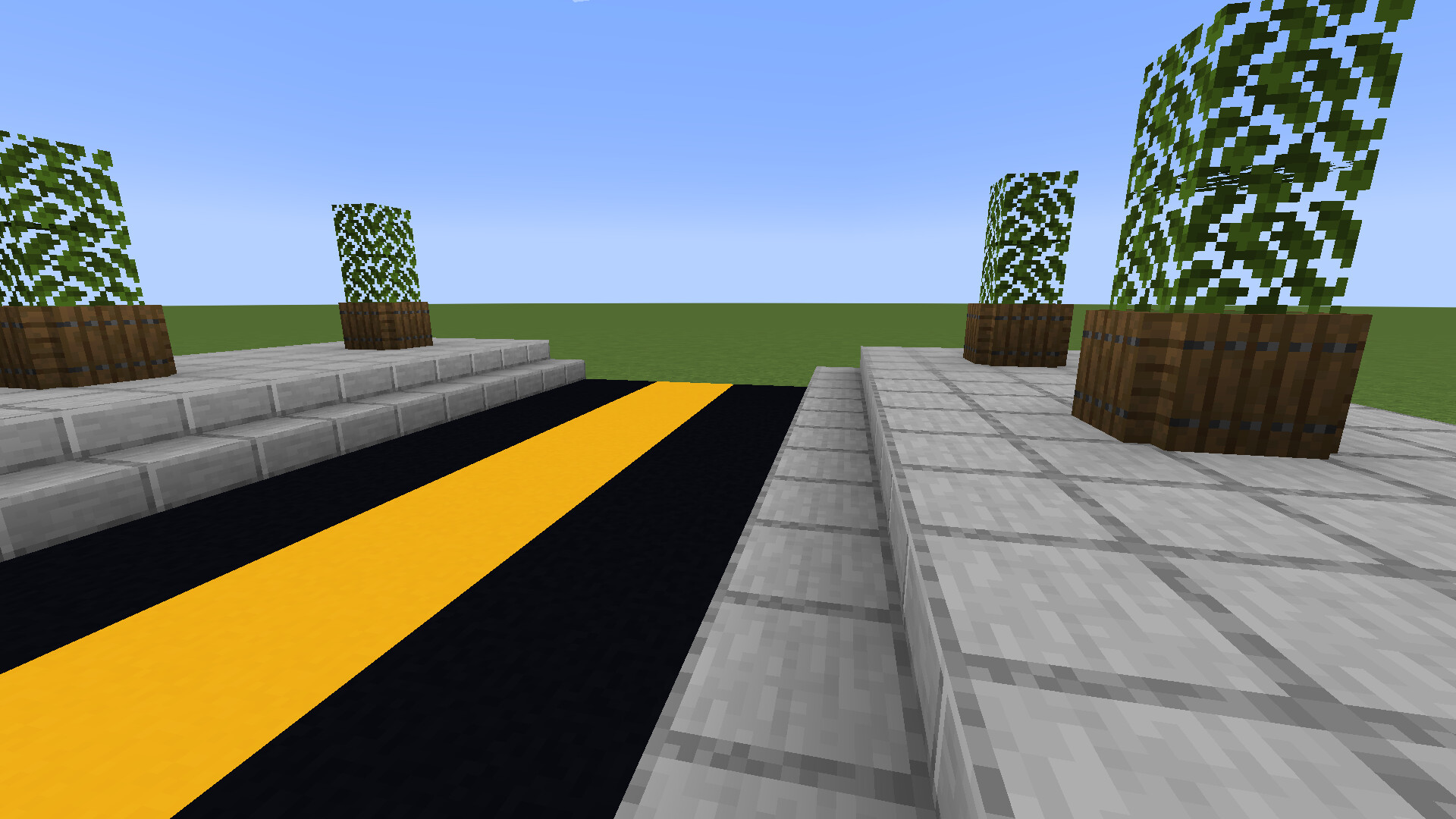 Road Map Minecraft Map