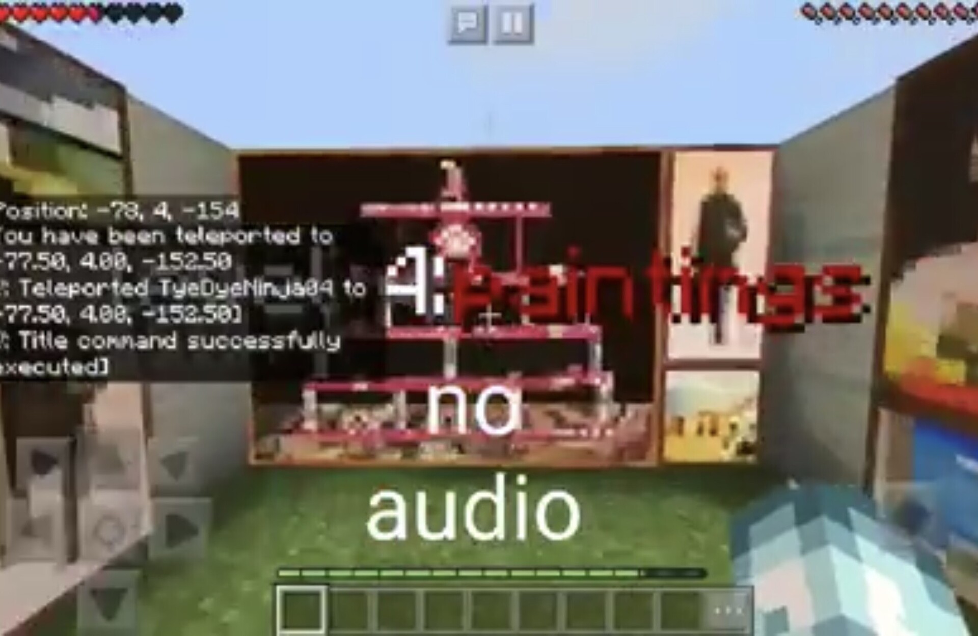 The Minecraft Test 4 Minecraft Map