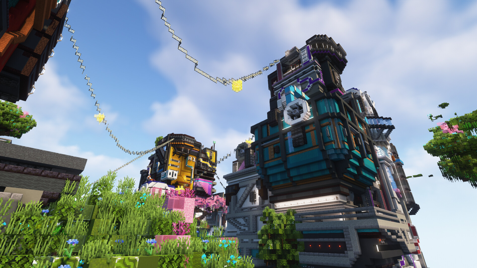 Cyberpunk Warzone Minecraft Map