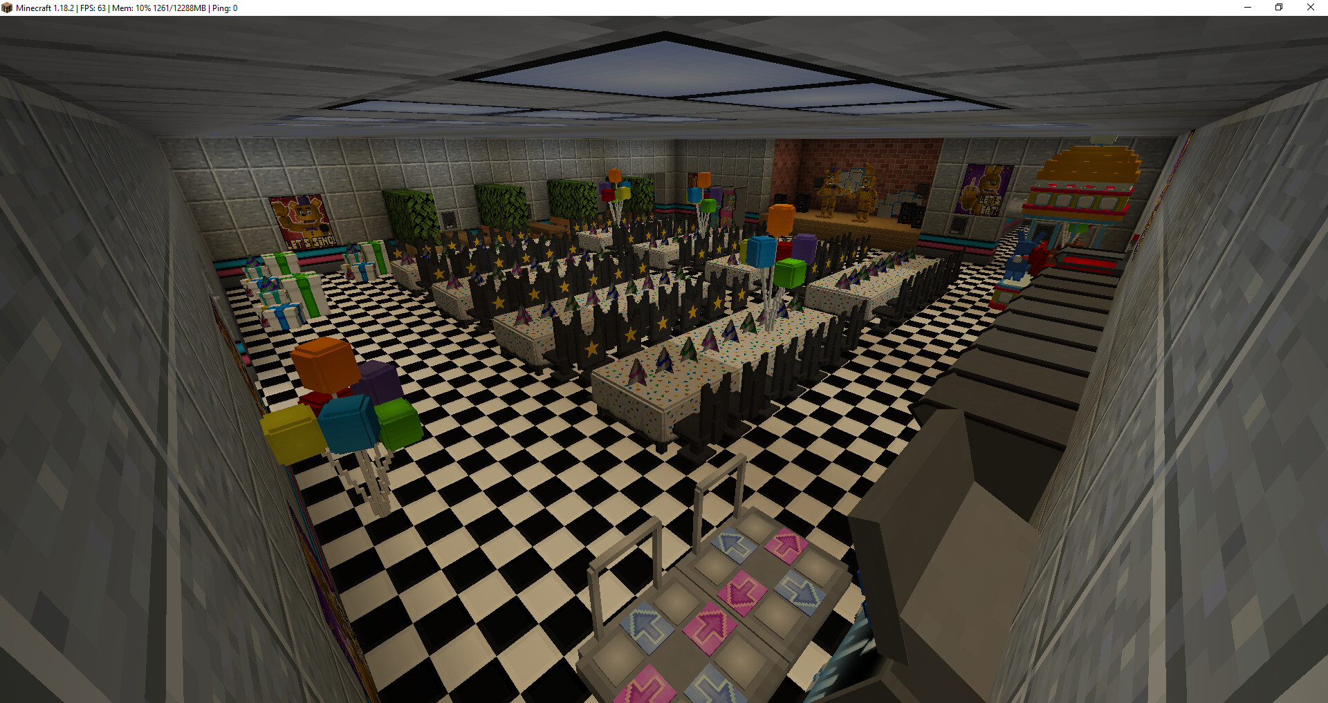 Fredbear's Family Diner 2.0 _ 1.18.1 Minecraft Map