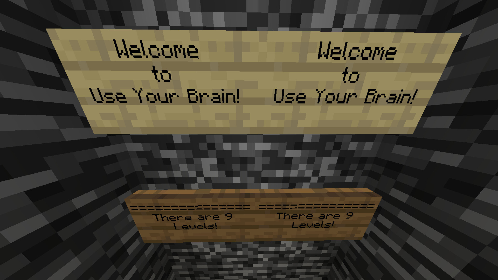 Use Your Brain Minecraft Map