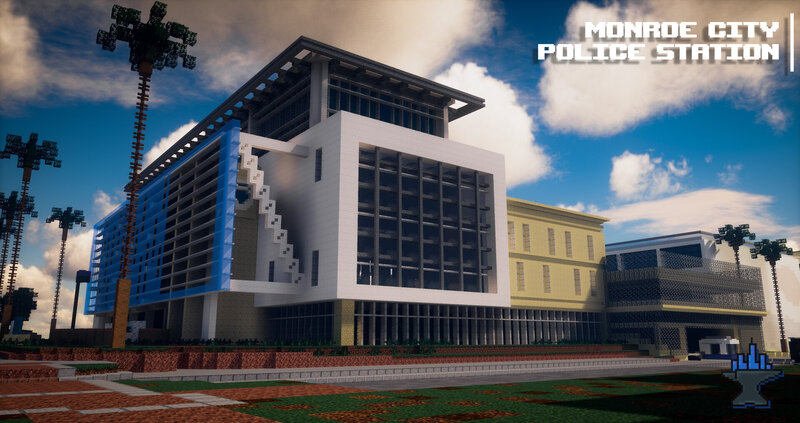 Monroe City Police Department Headquarters | Builder Forge Minecraft Map