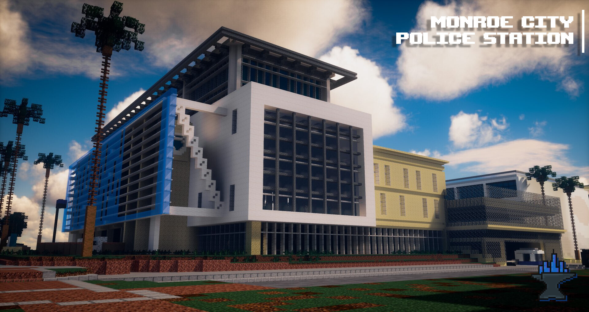 Monroe City Police Department Headquarters | Builder Forge Minecraft Map