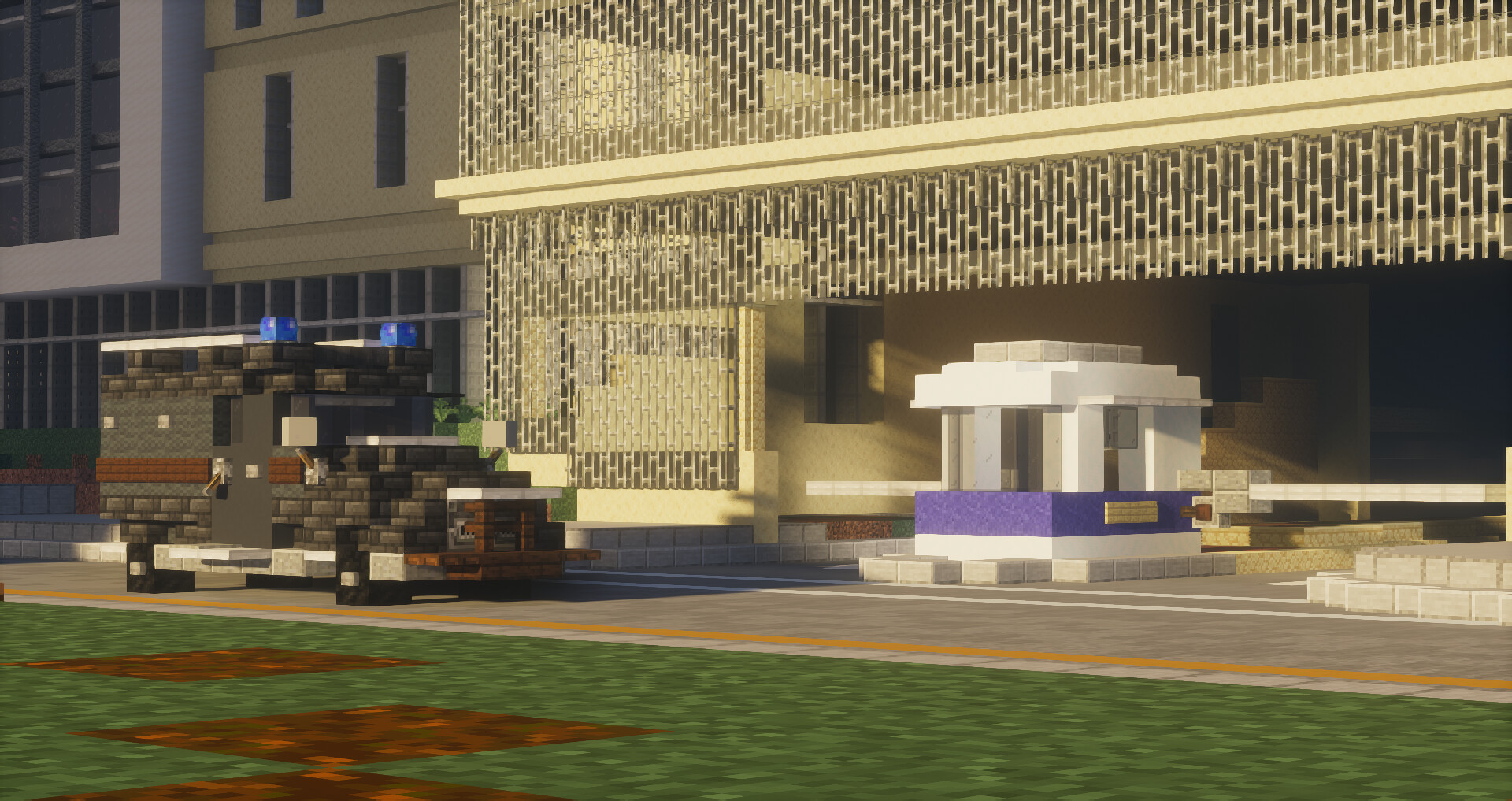 Monroe City Police Department Headquarters | Builder Forge Minecraft Map