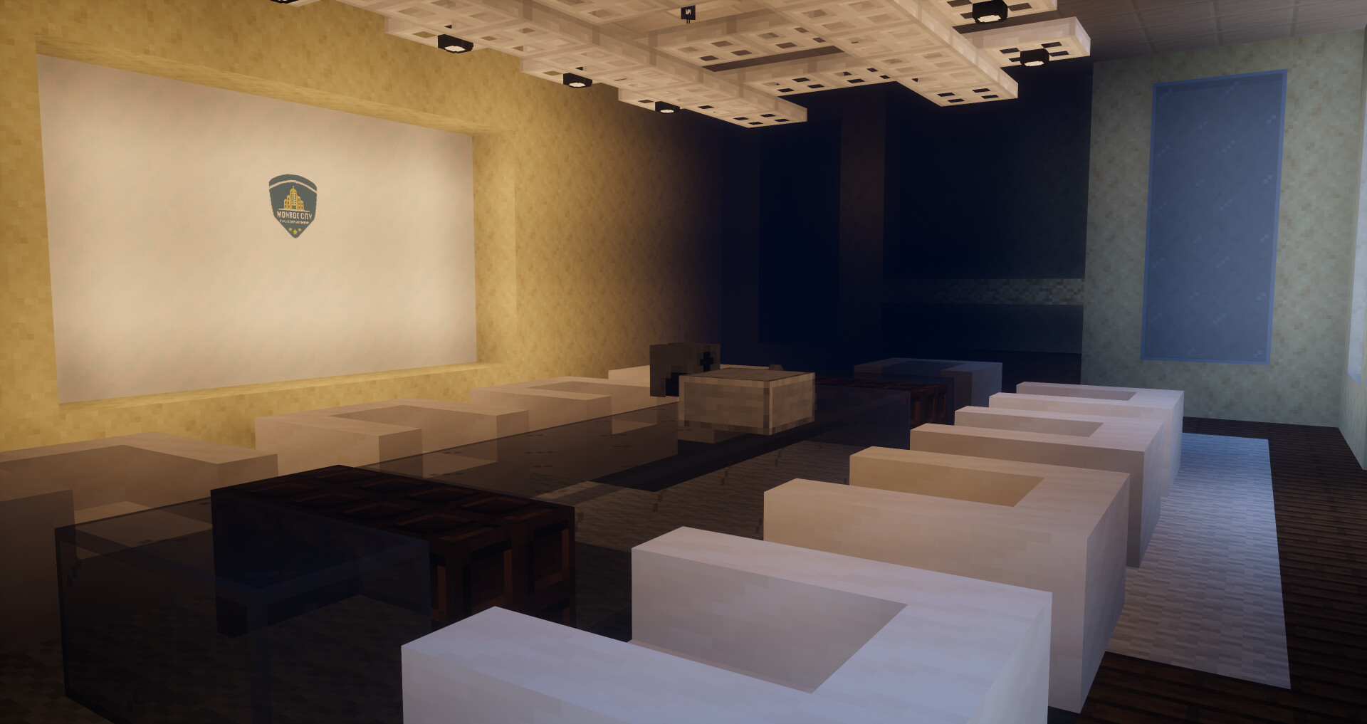 Monroe City Police Department Headquarters | Builder Forge Minecraft Map