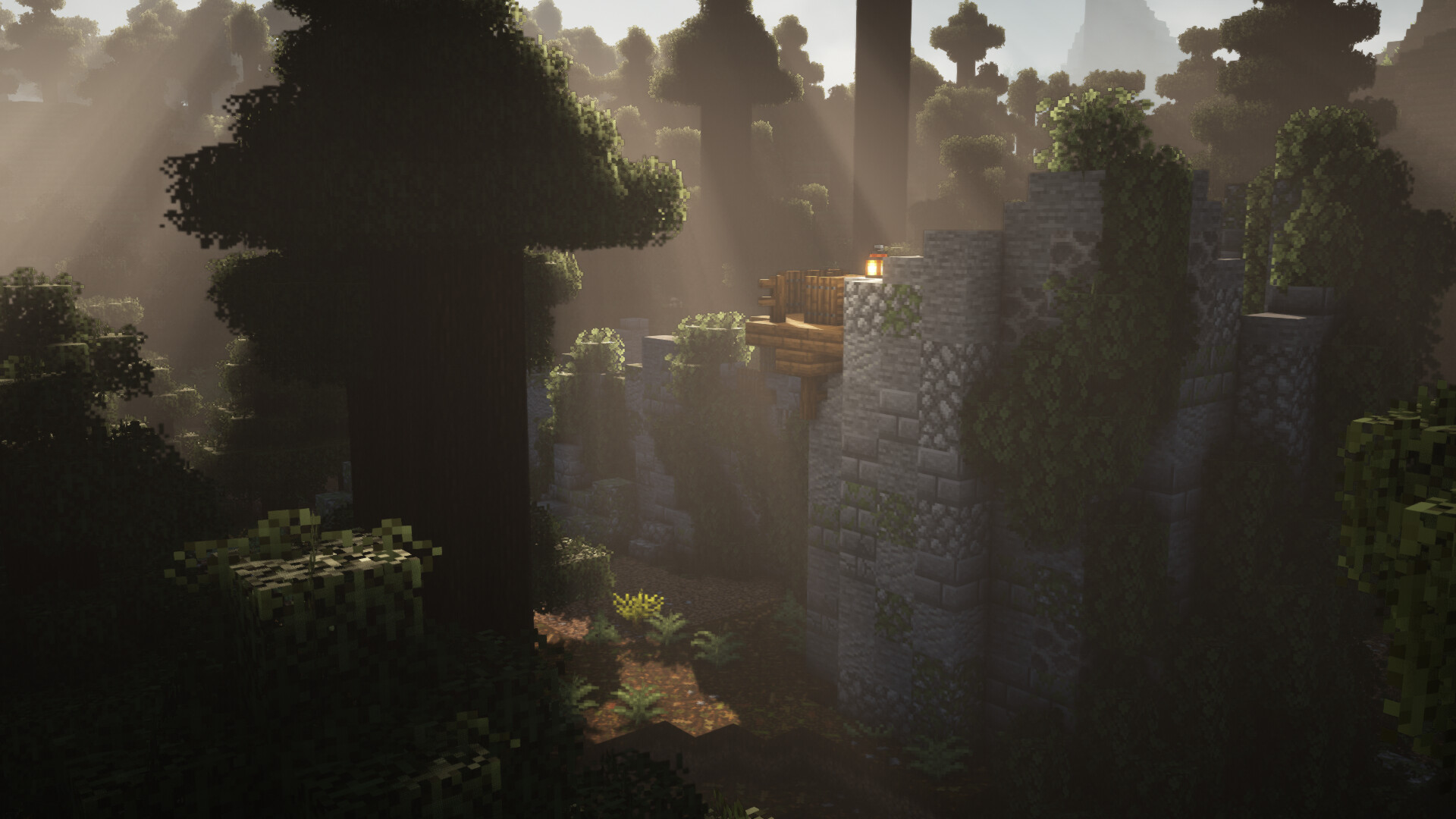 The ruins of an old house Minecraft Map