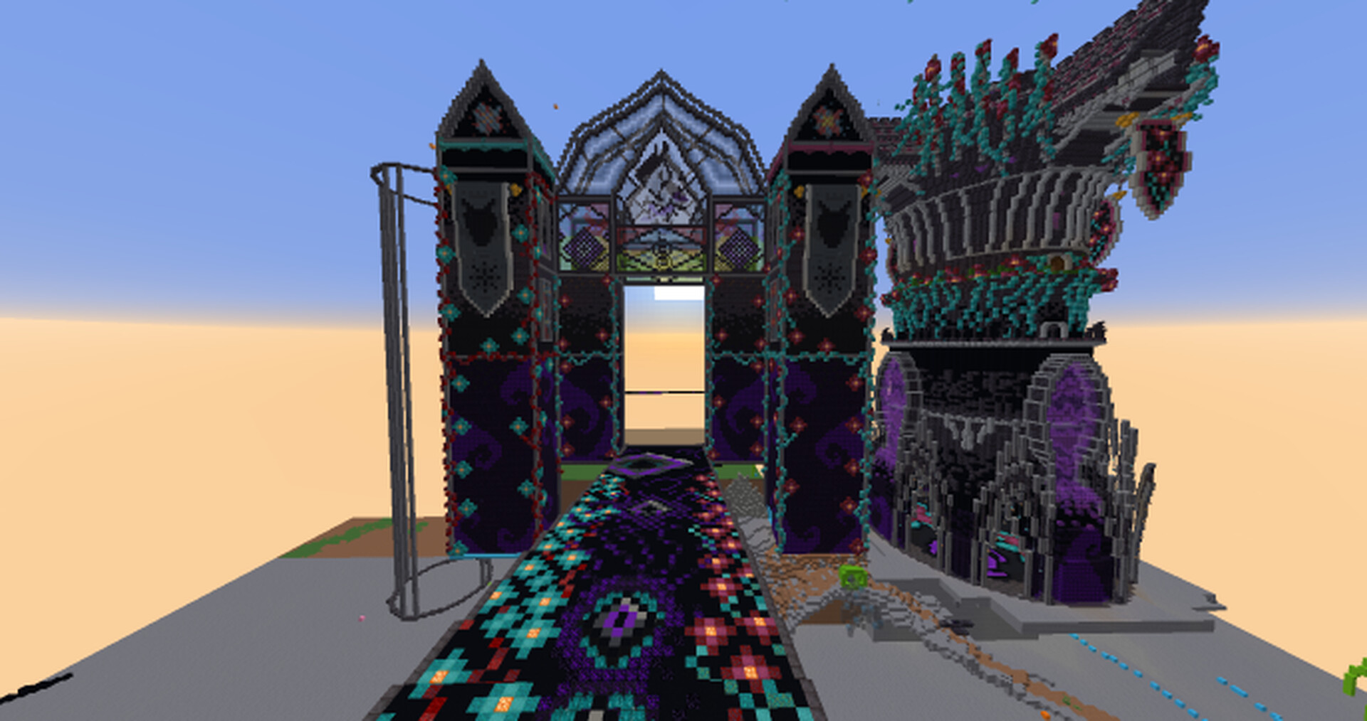 (WIP) Evil Fantasy Castle Minecraft Map