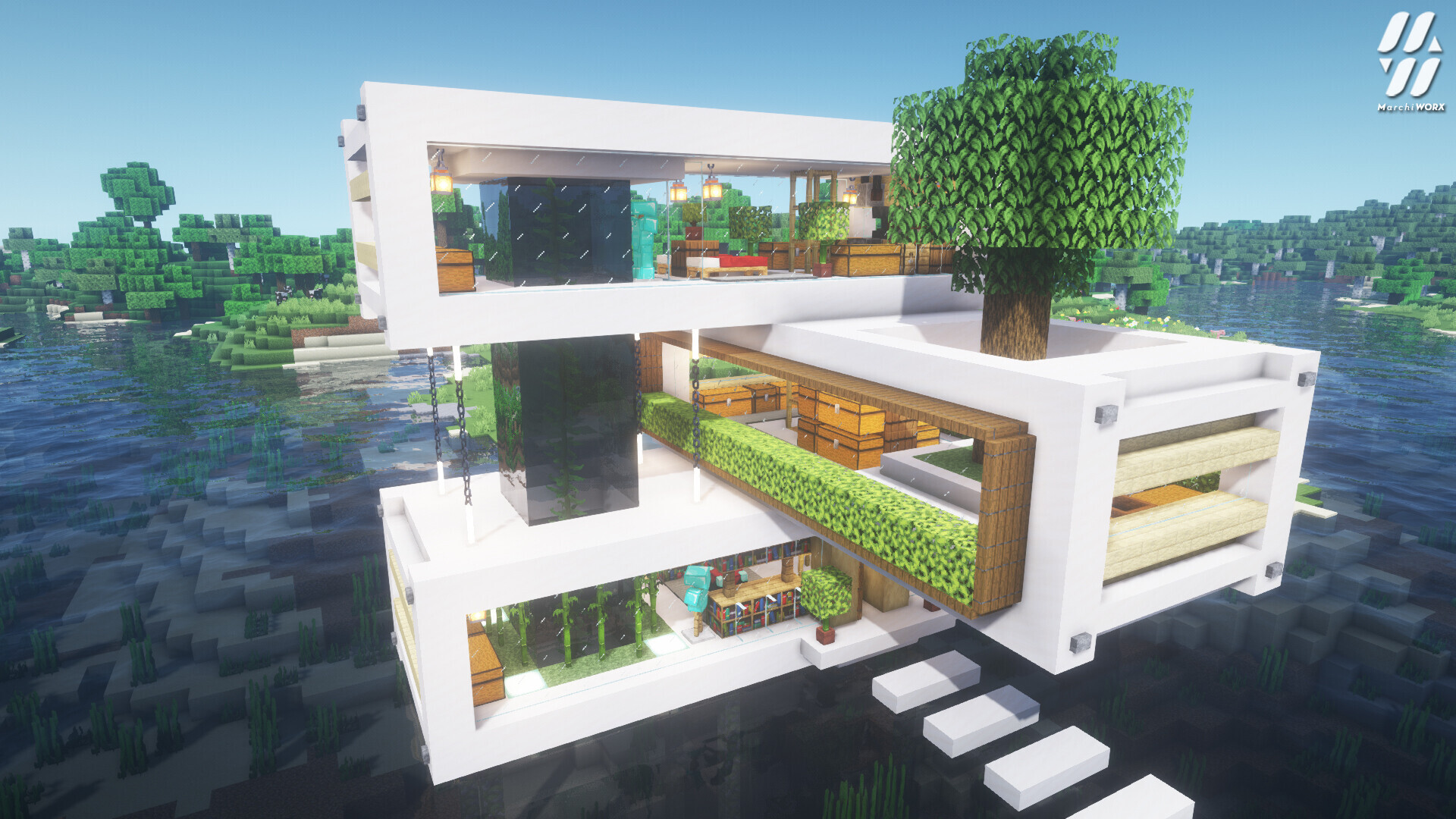 Minecraft Modern Survival House Minecraft Map