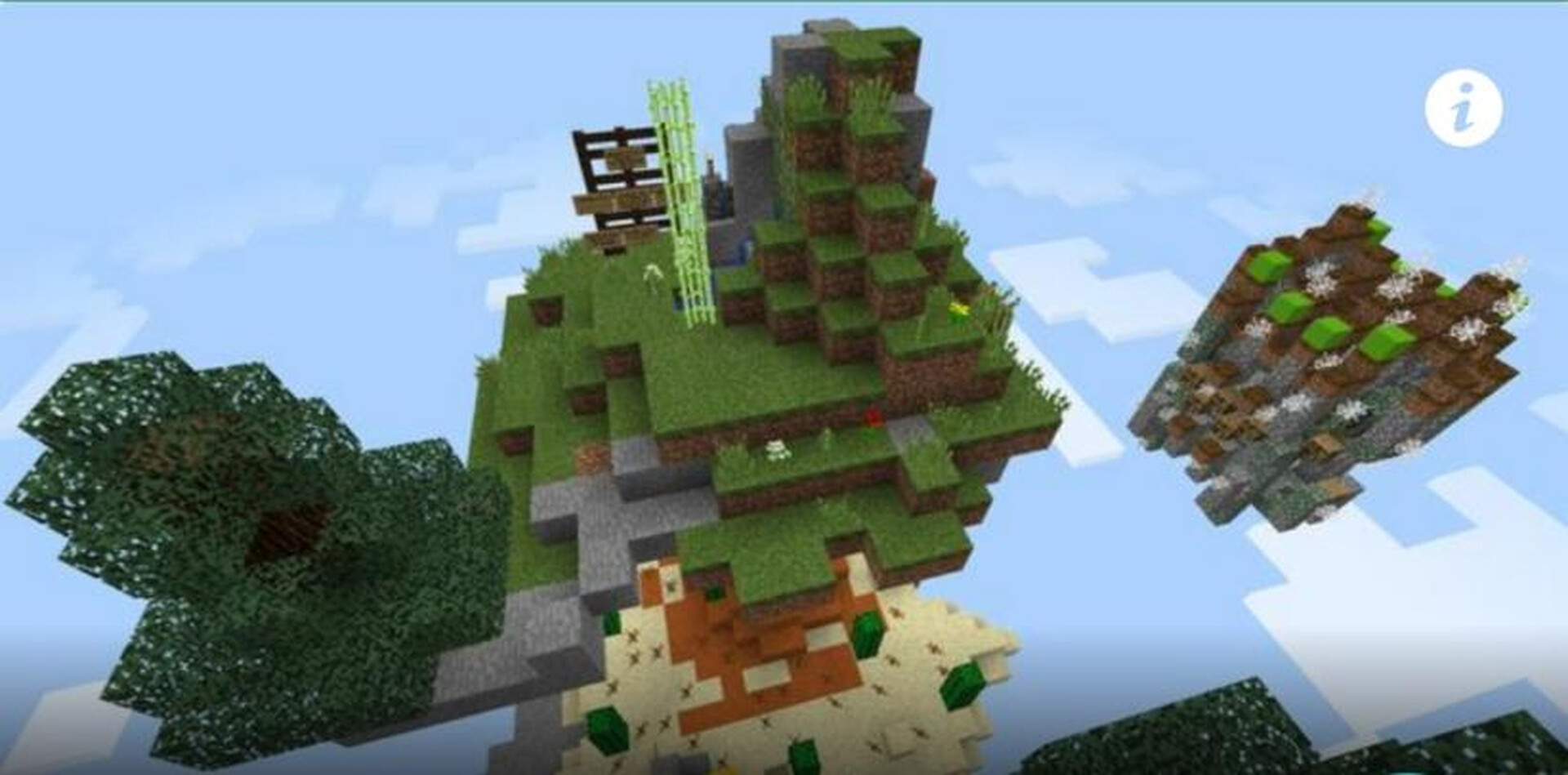 Bedrock to Java Skylayer Survival 1.19 Minecraft Map