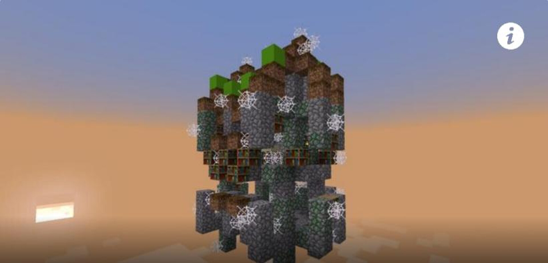 Bedrock to Java Skylayer Survival 1.19 Minecraft Map