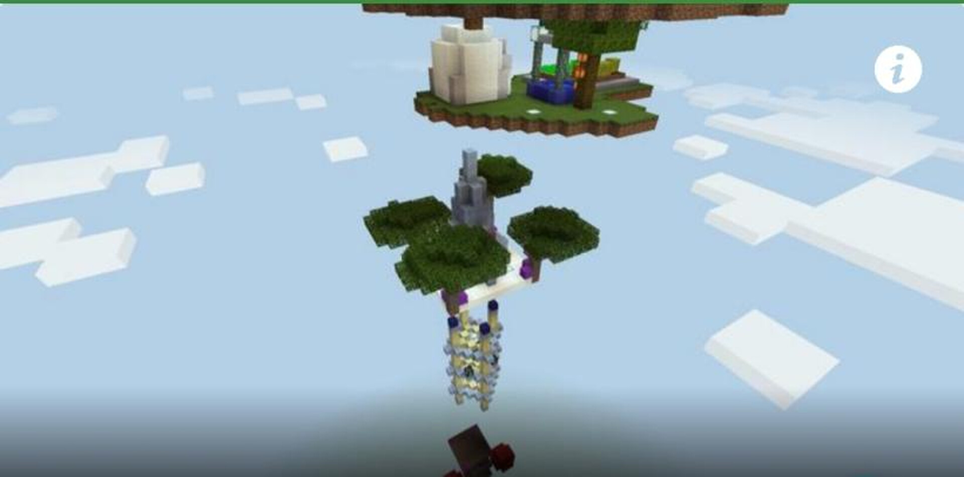 Bedrock to Java Skylayer Survival 1.19 Minecraft Map