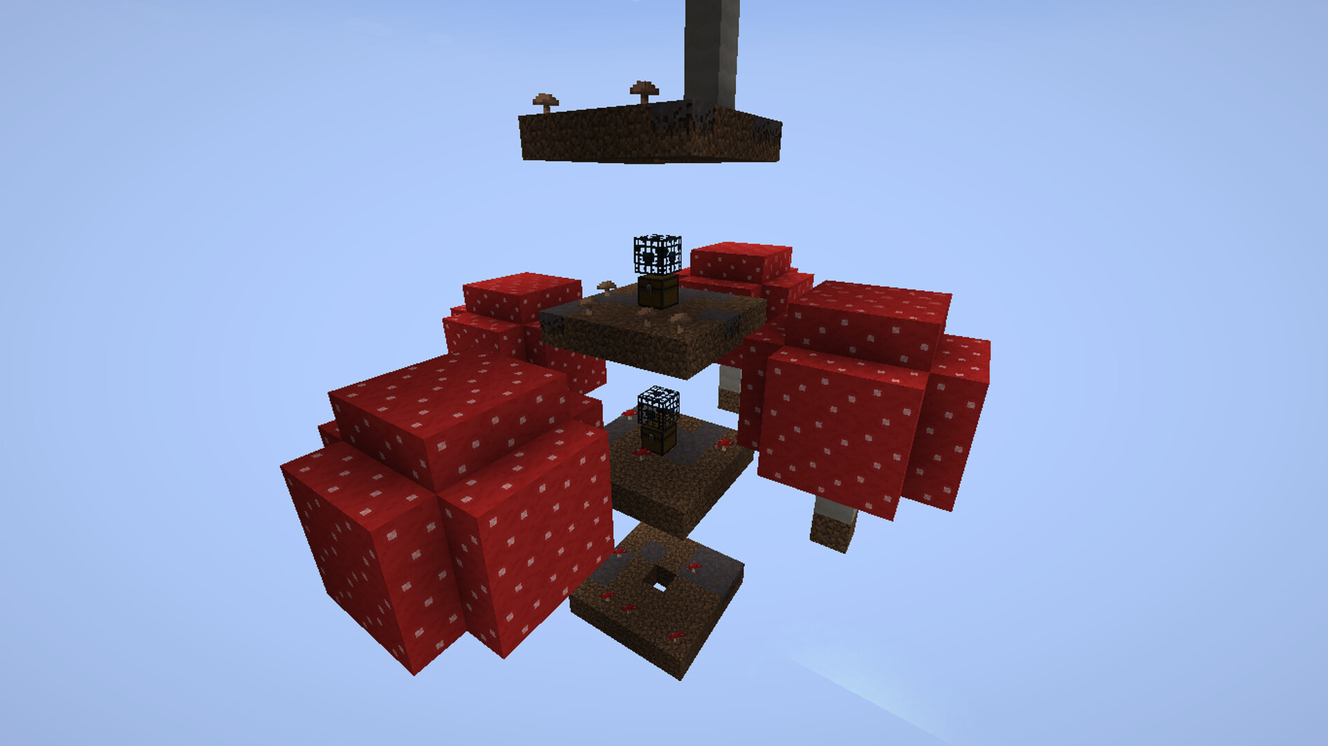 Bedrock to Java Skylayer Survival 1.19 Minecraft Map