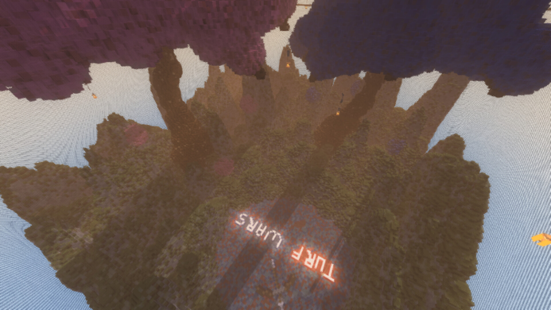 Turf wars hub Minecraft Map