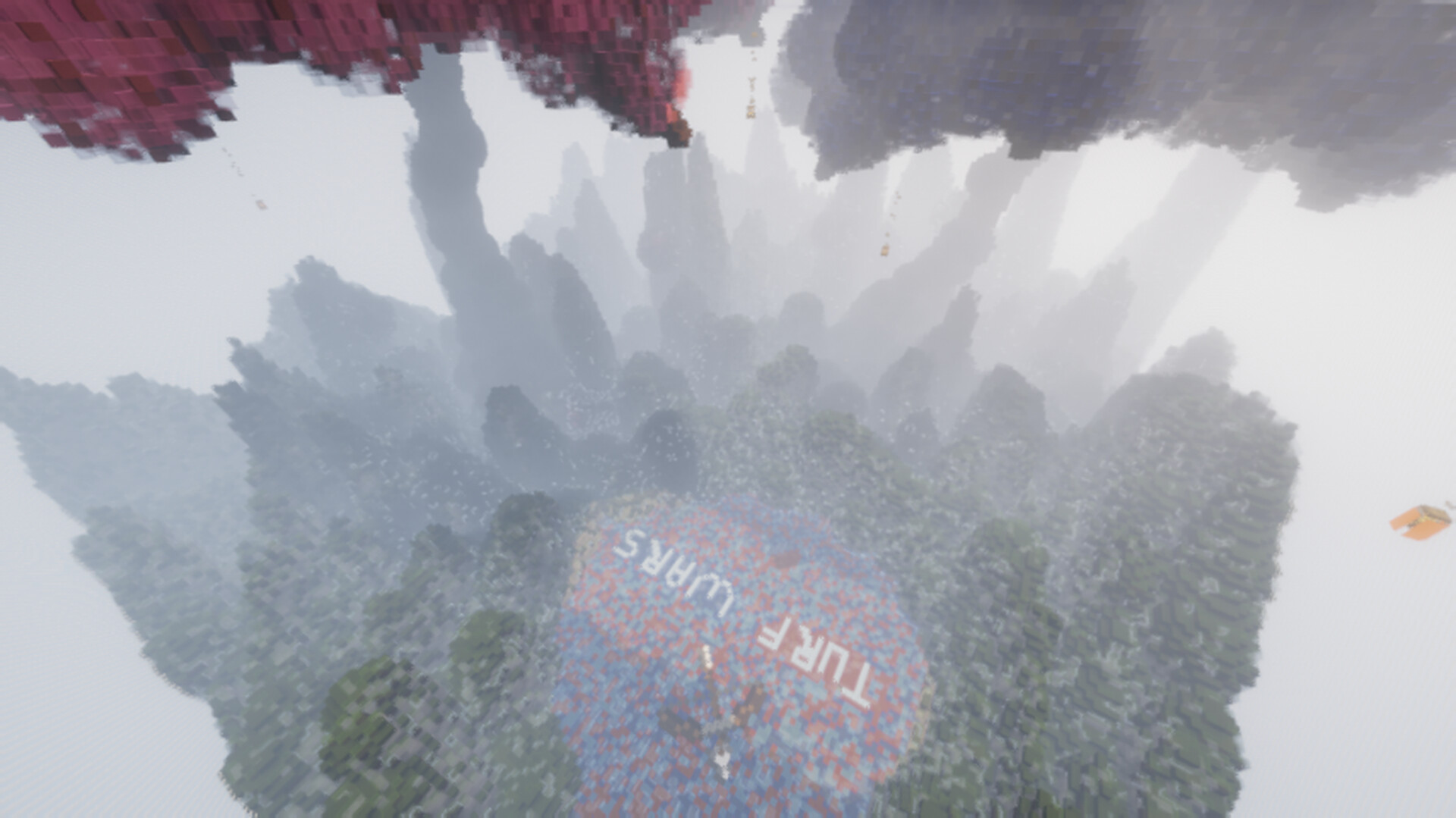 Turf wars hub Minecraft Map