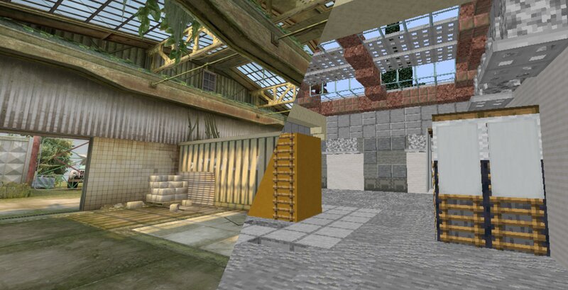 Cache 1v1 Minecraft Map Minecraft Map