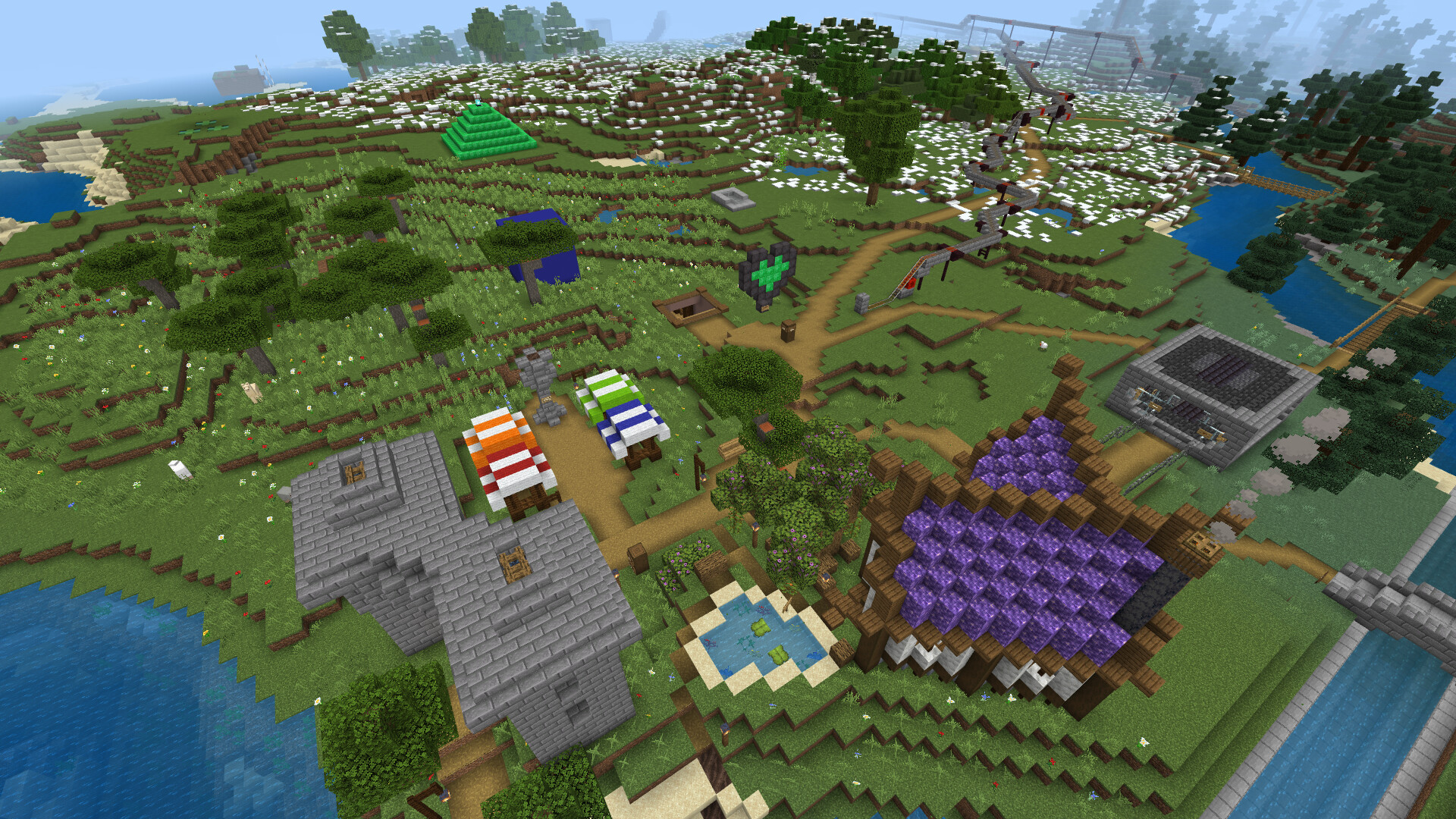 Creative Hub Minecraft Map