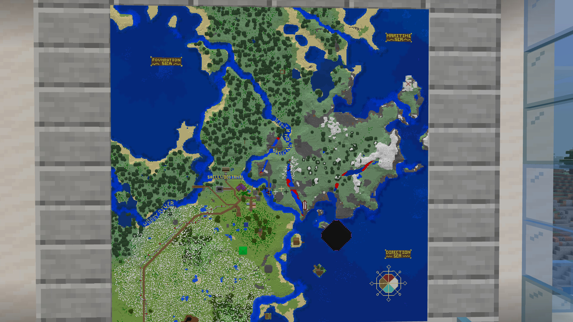 Creative Hub Minecraft Map