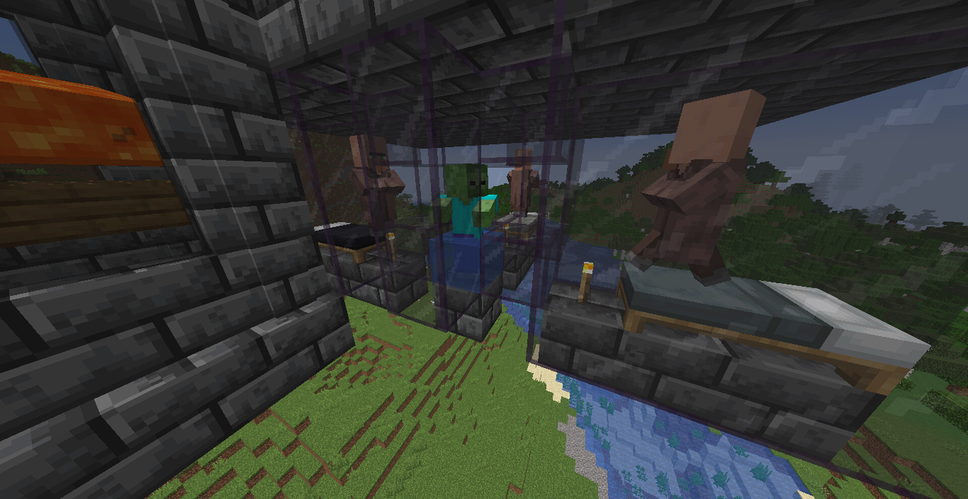 Iron farm - Every Farm You Need (EFYN) Minecraft Map