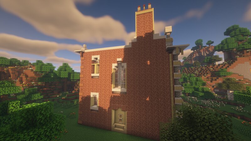 Georgian building Minecraft Map