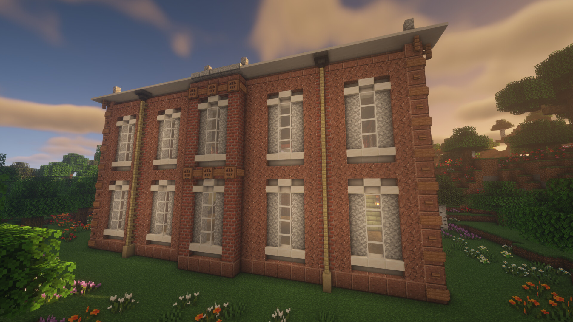 Georgian building Minecraft Map